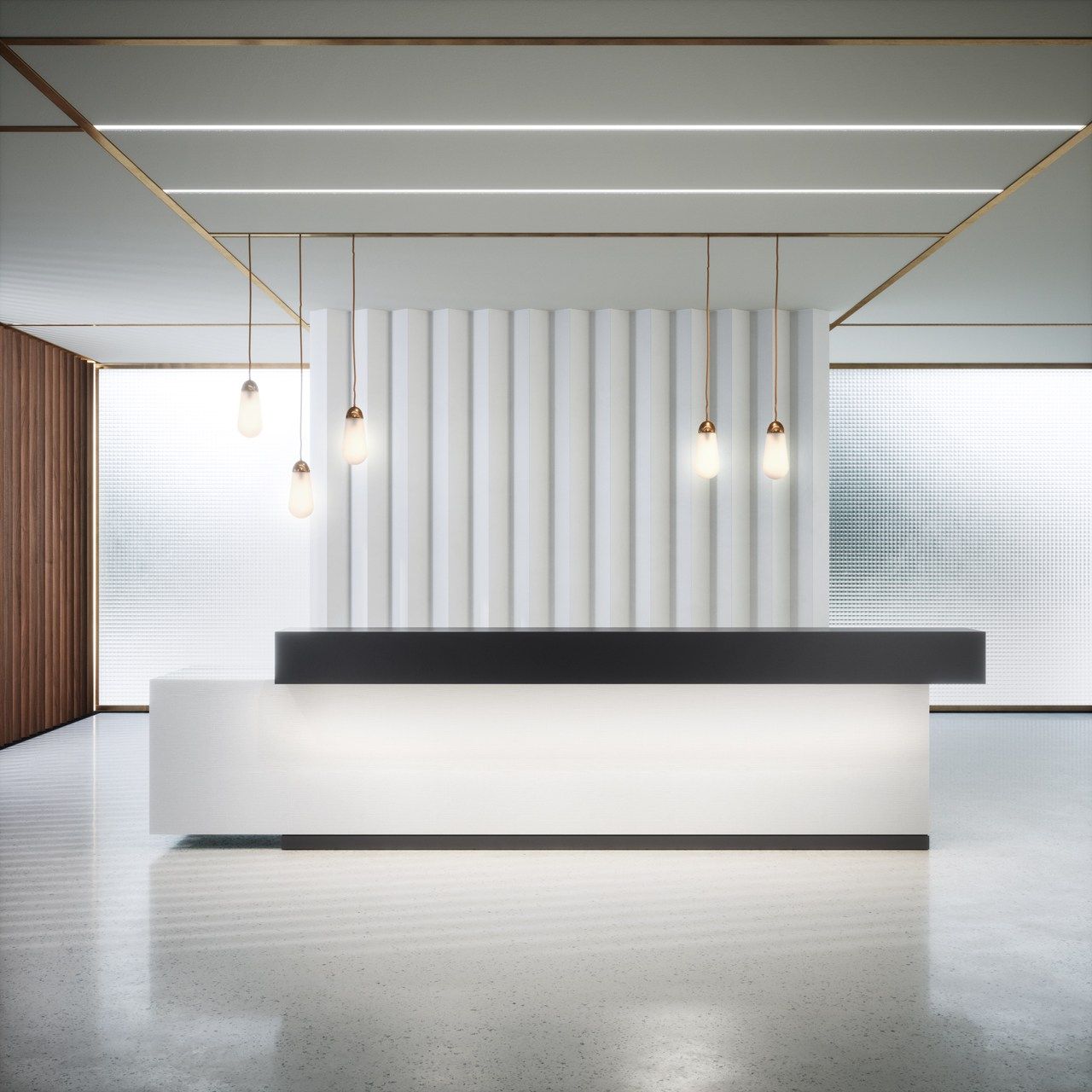 TOKI CUBE Reception desk By Archiutti | design Perin&Partners