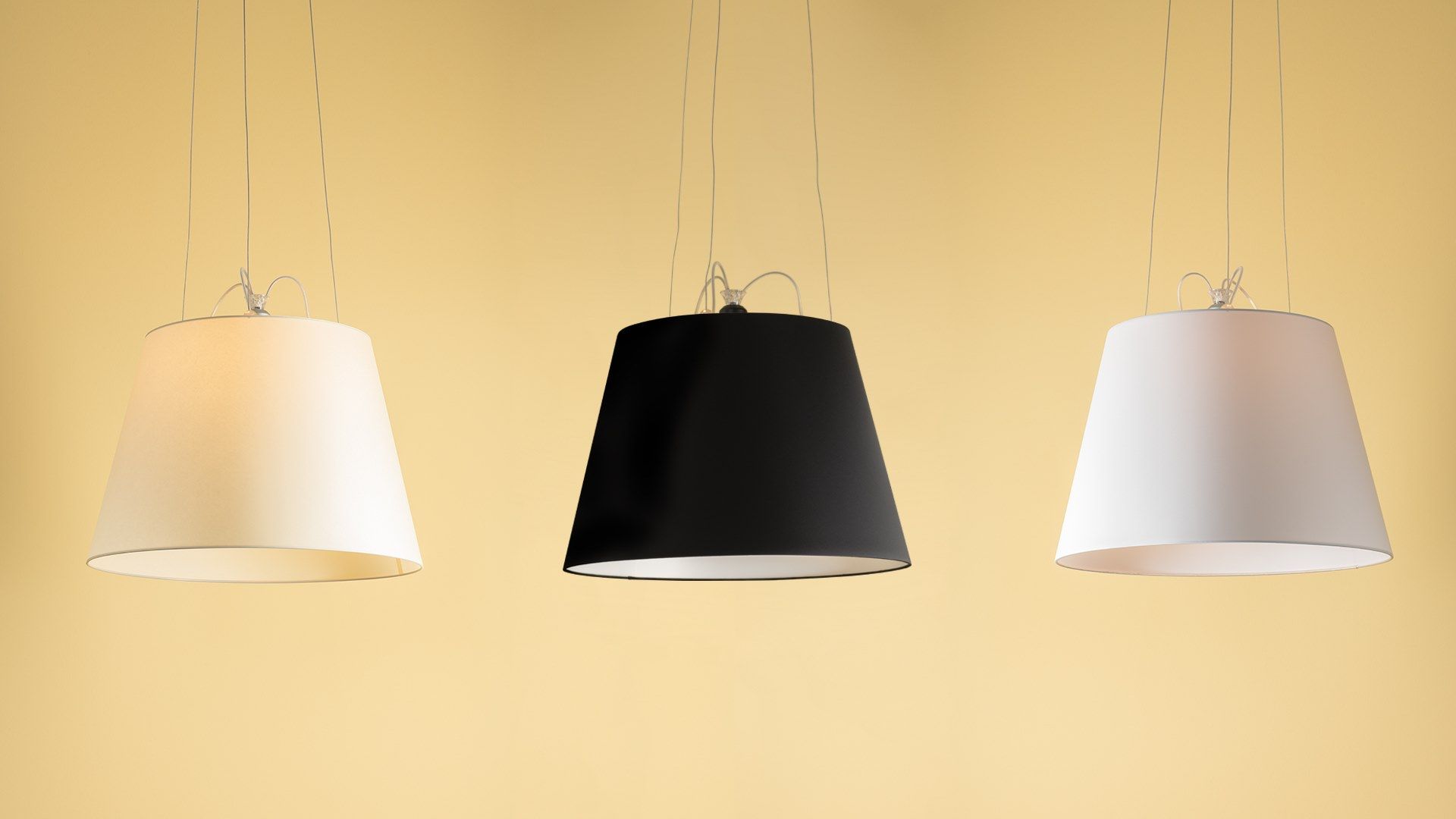 TOLOMEO MEGA | Pendant lamp By Artemide design Michele De Lucchi ...