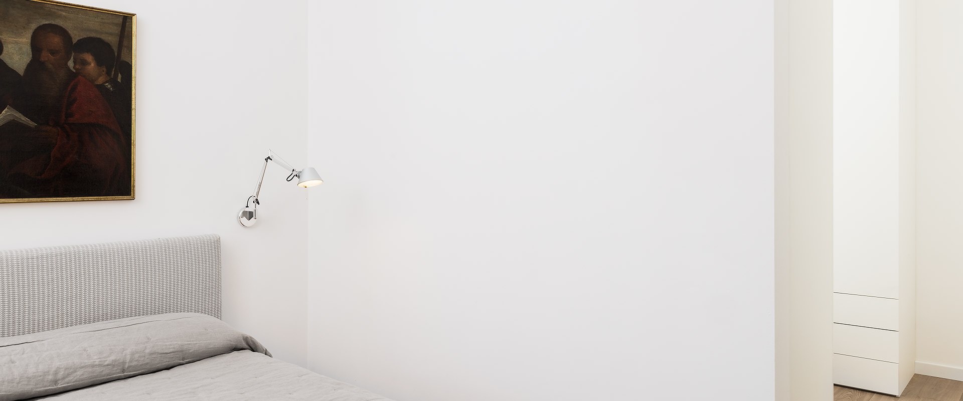 TOLOMEO MICRO Adjustable aluminium wall lamp By Artemide