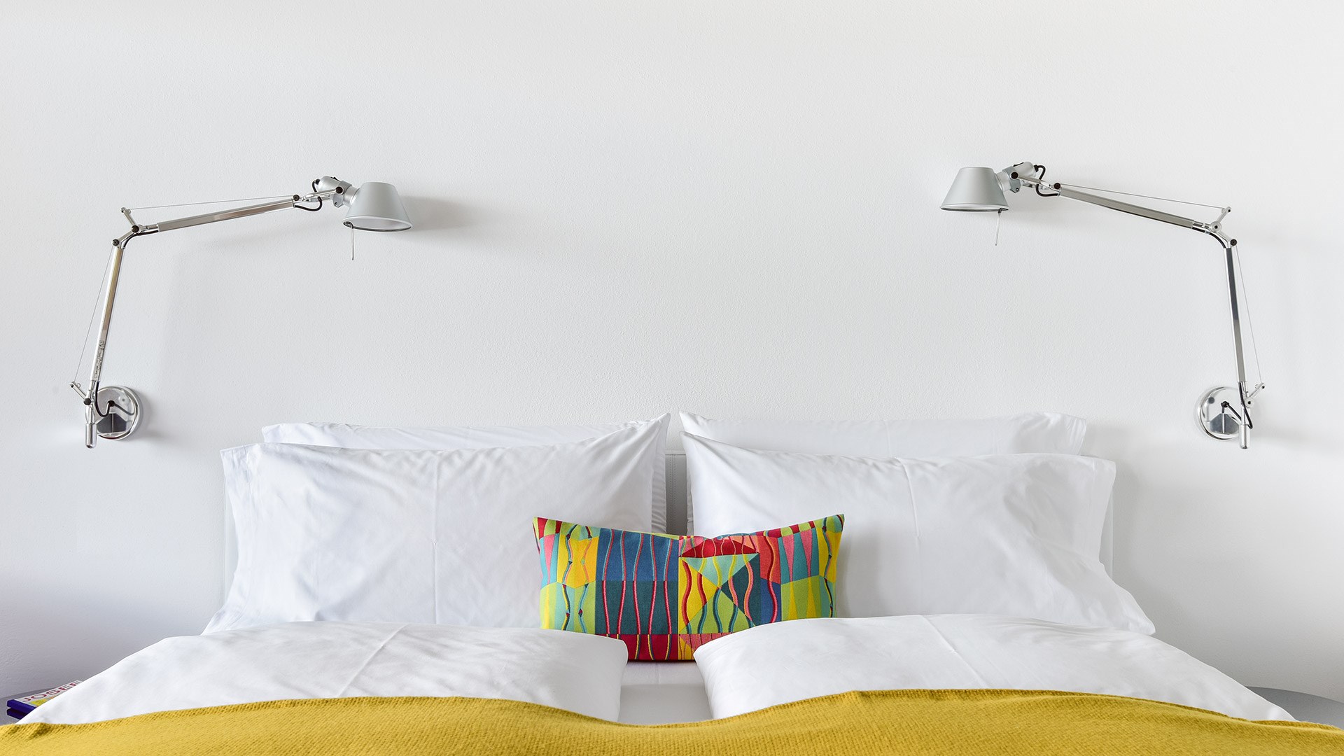 TOLOMEO Adjustable aluminium wall lamp By Artemide