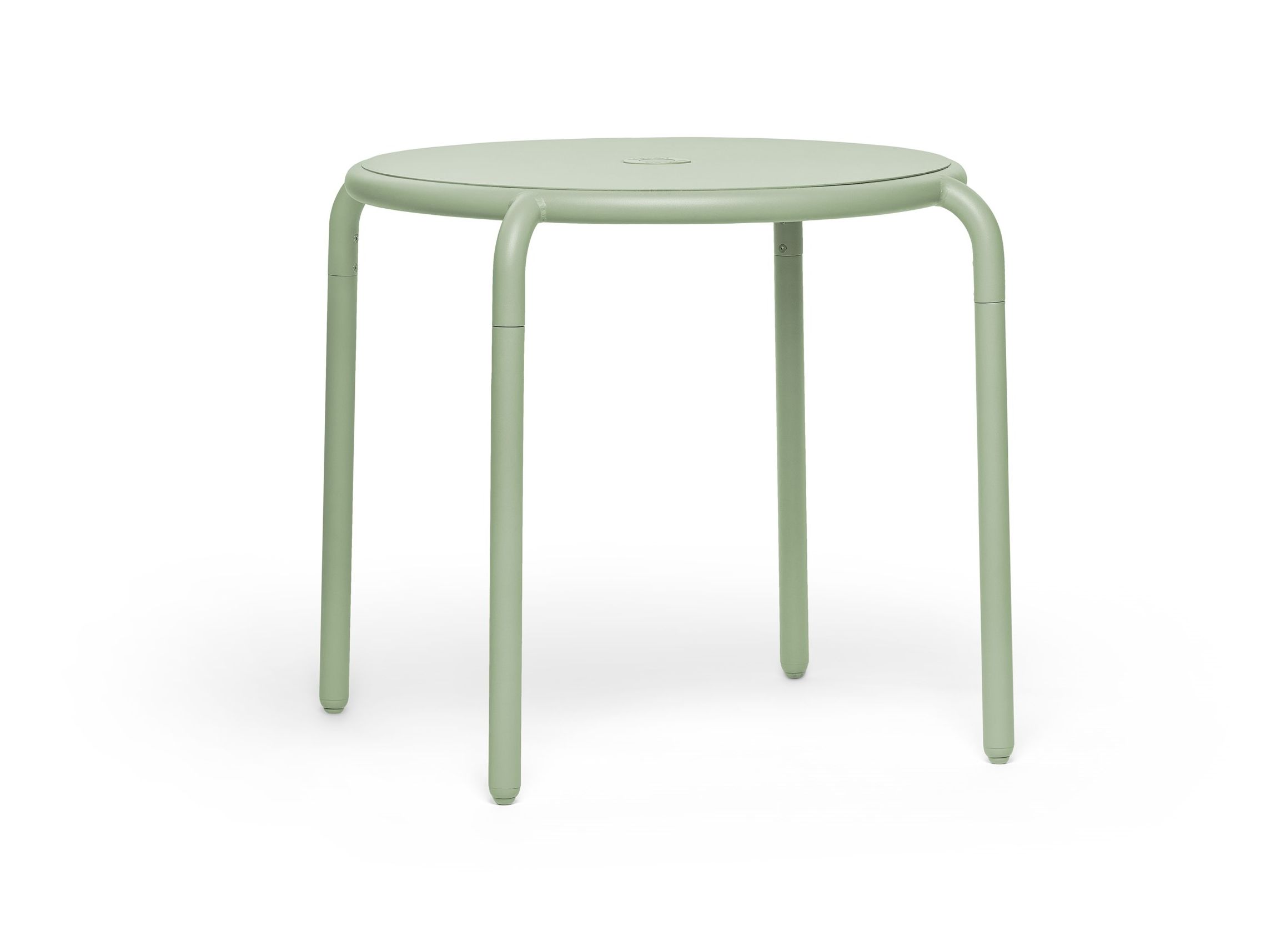 Stackable round aluminium garden table TONÍ BISTREAU By Fatboy