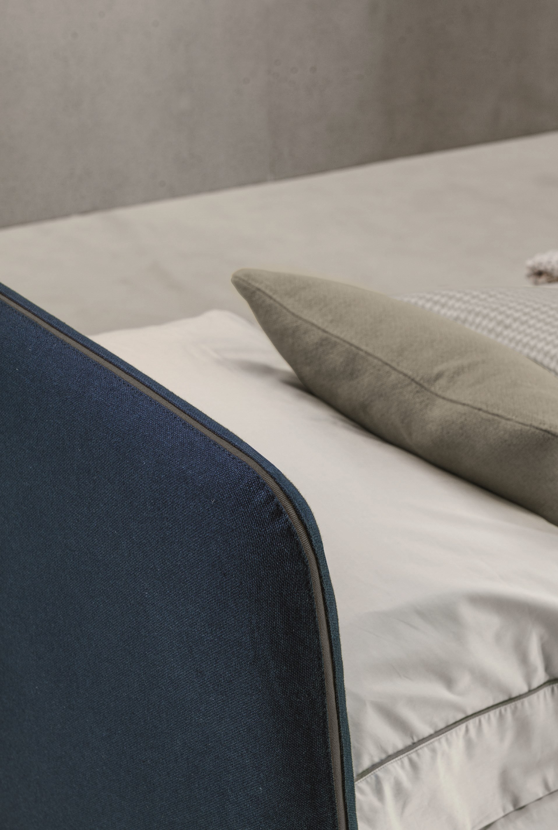 TONIGHT | Single bed Fabric storage bed with upholstered headboard By ...