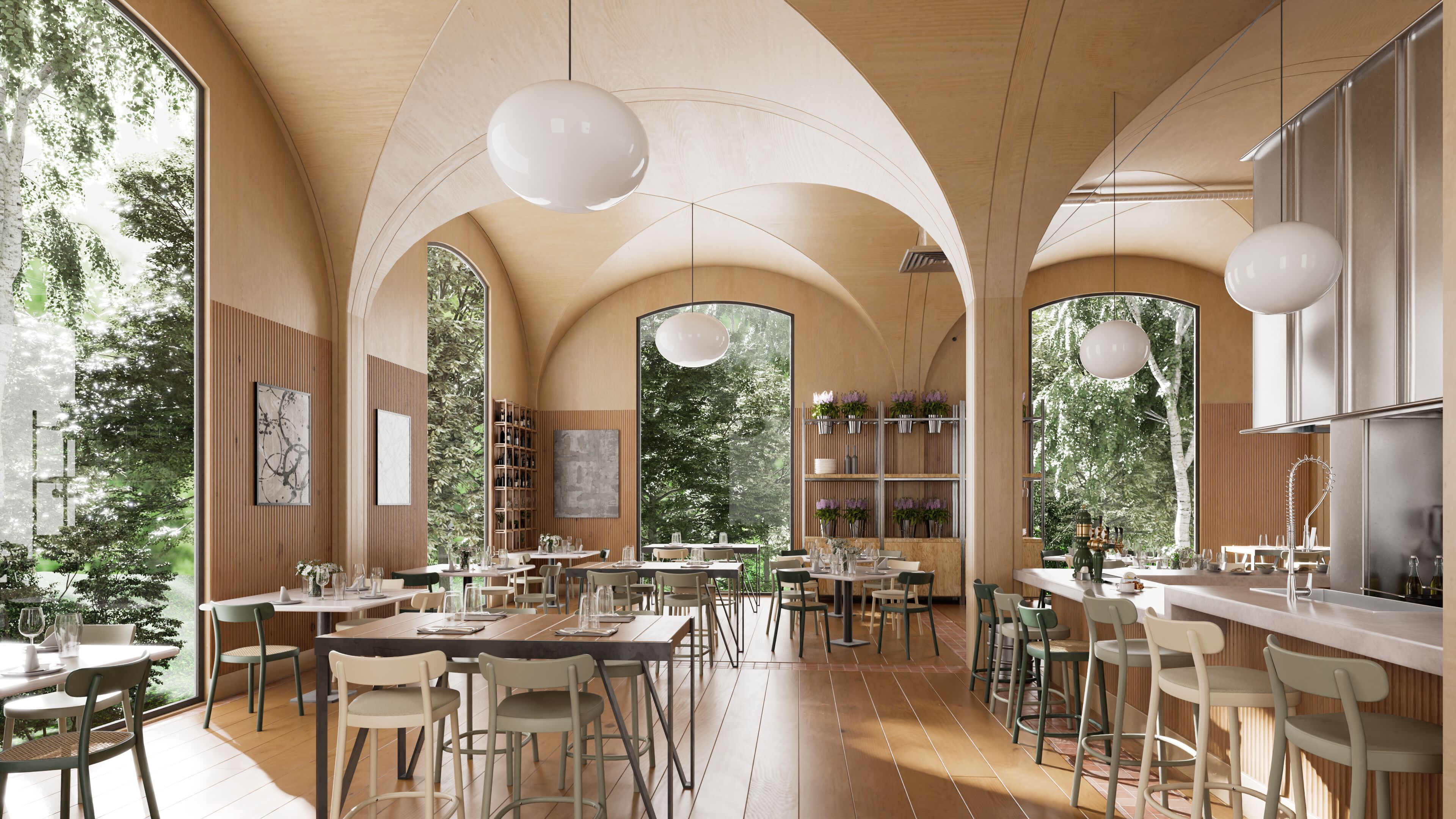 LA ZITTA Stool By TON