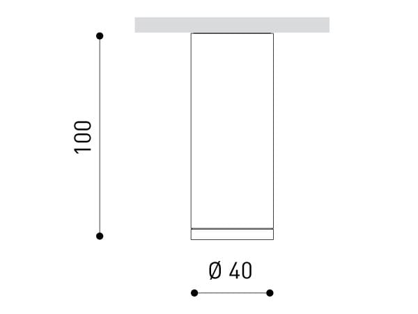 TOP LED round ceiling spotlight By Arkoslight | design Rubén Saldaña