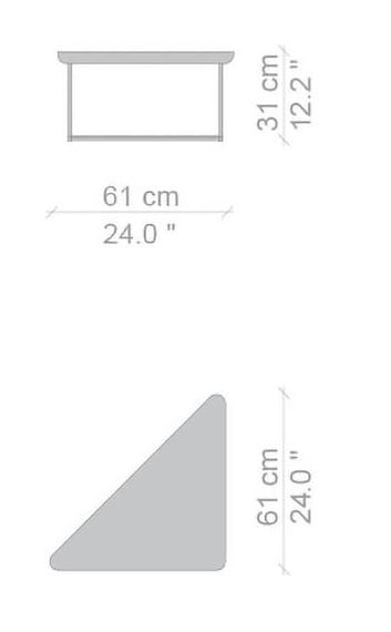 TOREI Coffee table By Cassina | design Luca Nichetto