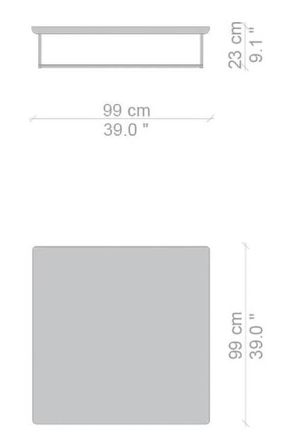 TOREI Coffee table By Cassina | design Luca Nichetto