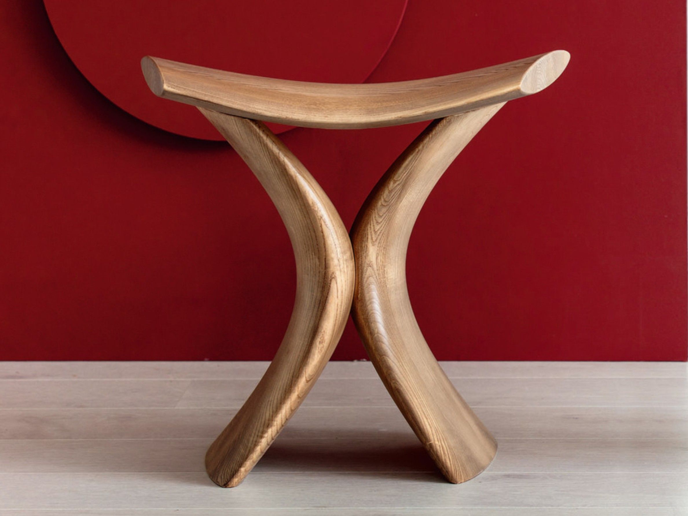 TORII Low ash stool By Porada | design Gino Carollo