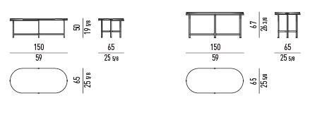 TORII | Secretary desk By Minotti design Nendo