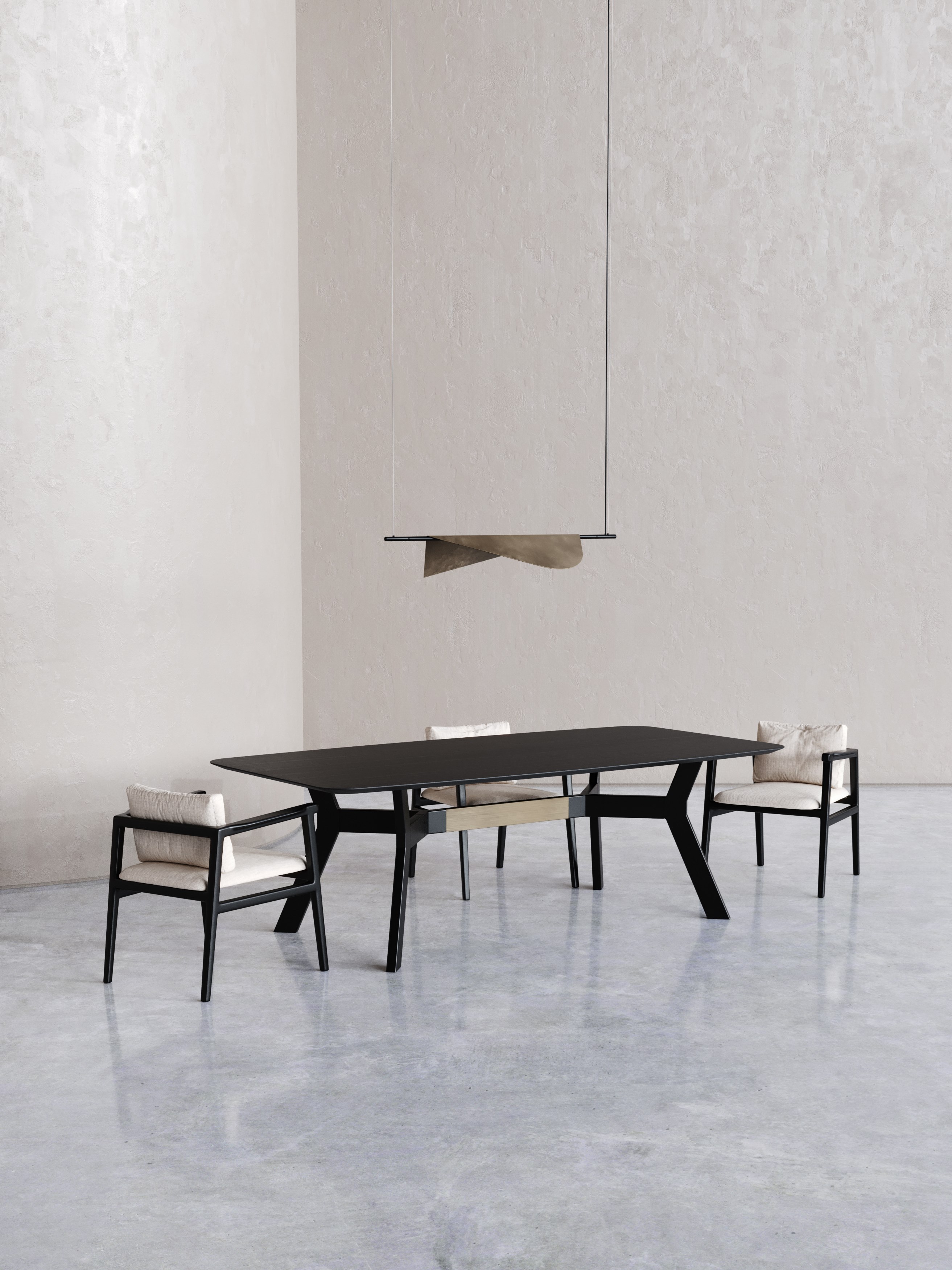 TORO Rectangular dining table By Stylish Club | design Rui Martins