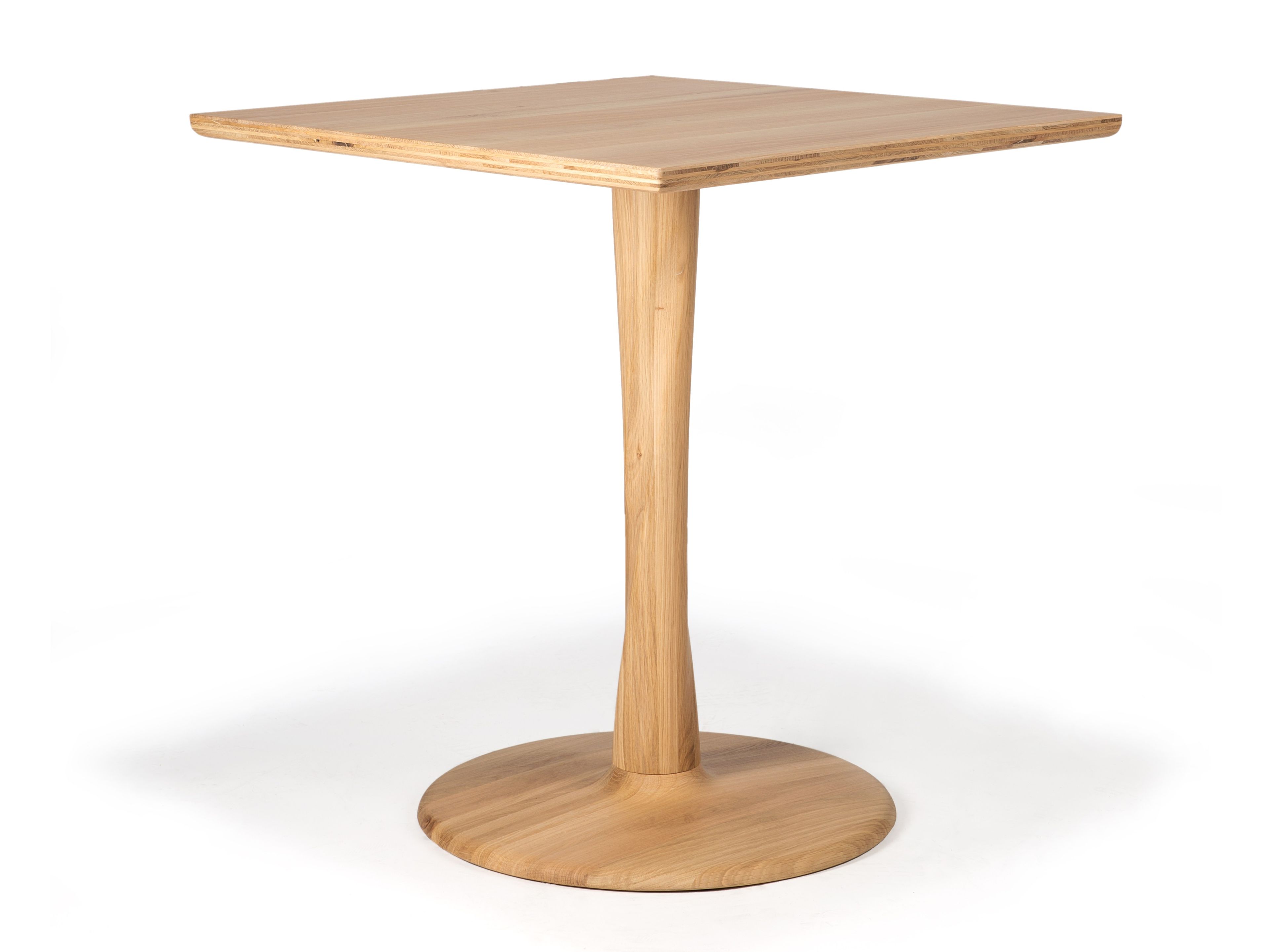 OAK TORSION | Square table By Ethnicraft design Alain Van Havre