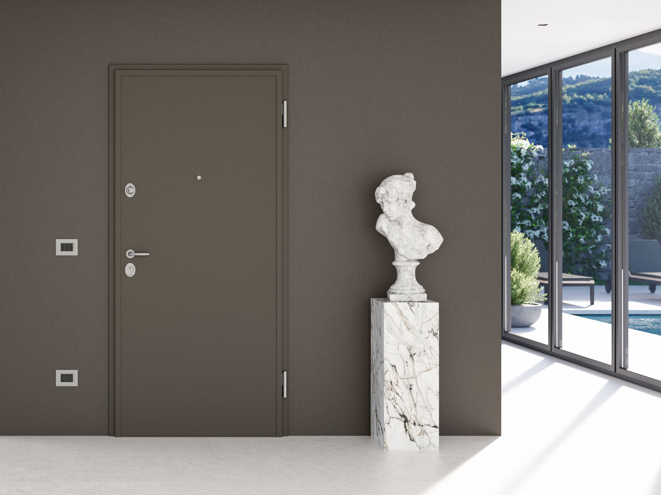 CHROME Porta d'ingresso blindata By TORTEROLO & RE