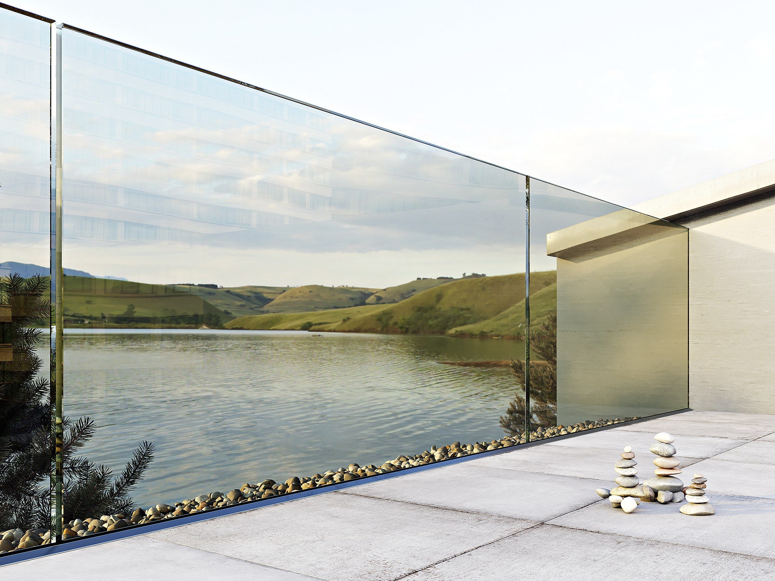 TOTAL GLASS Balustrade fixing By Ponzio