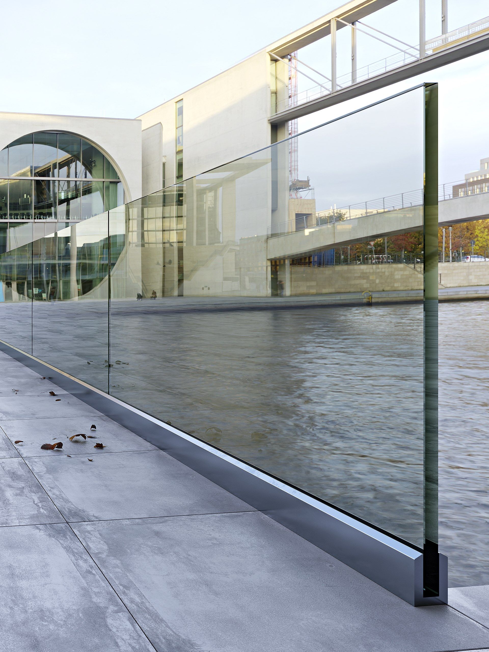 TOTAL GLASS Balustrade fixing By Ponzio