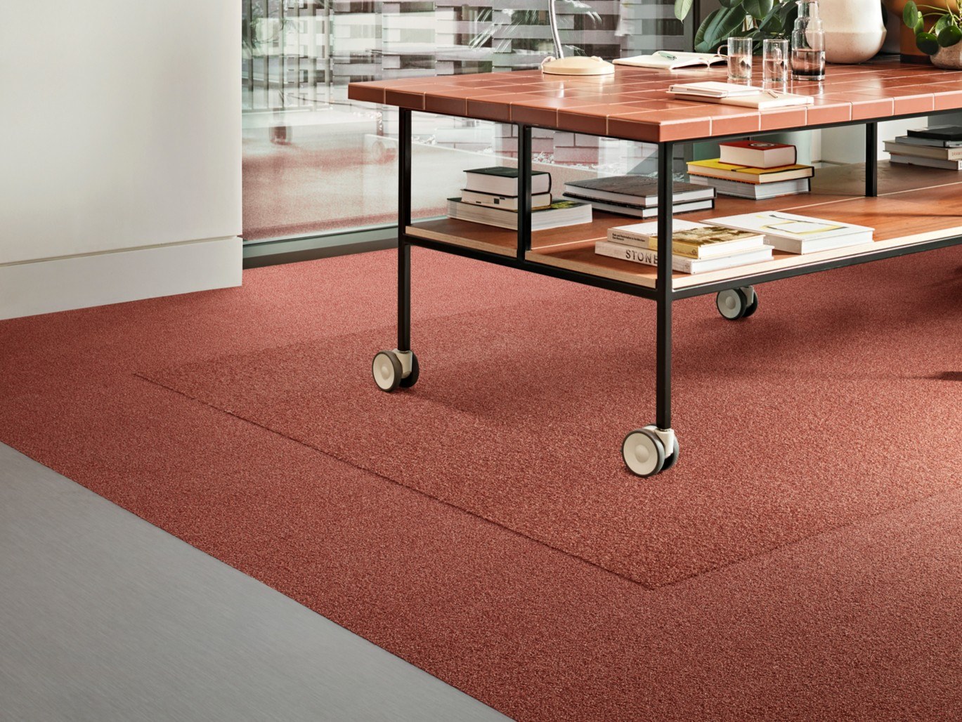 Nylon® carpet tiles TOUCH & TONES II By Interface®