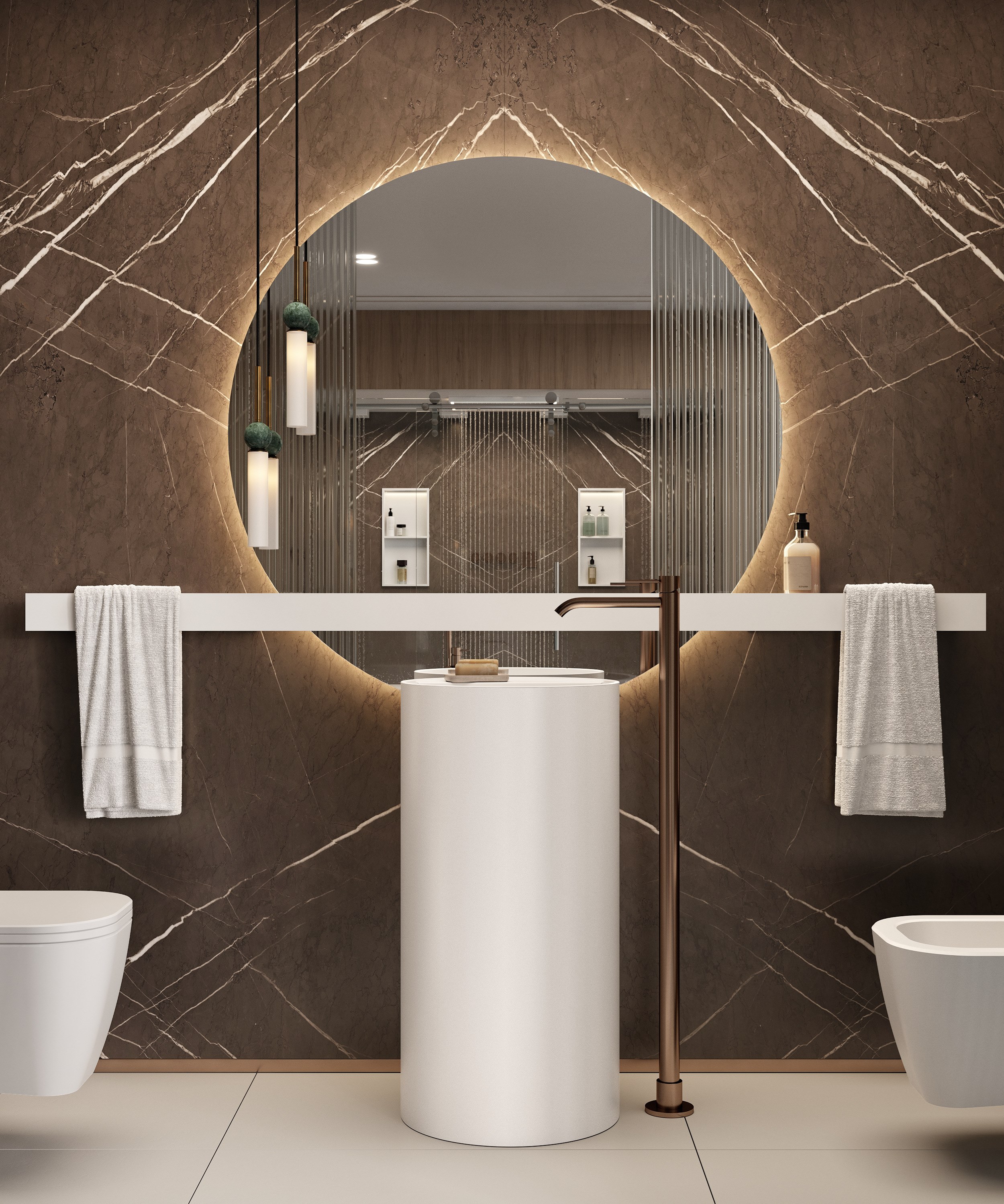 TOWER STEP Washbasin By MOMA Design