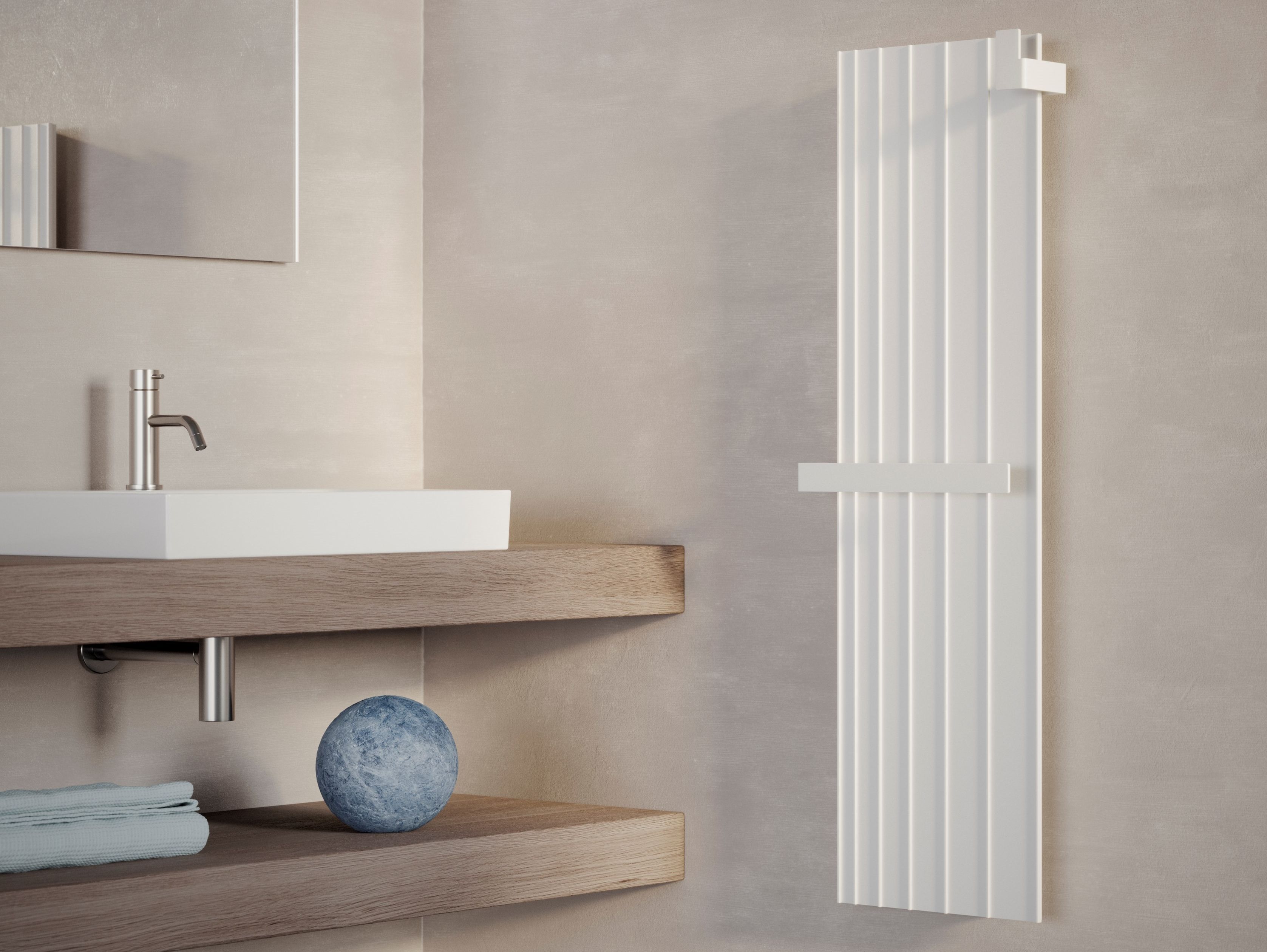 TRACCIA decorative radiator By Caleido design Jean-Michel Wilmotte