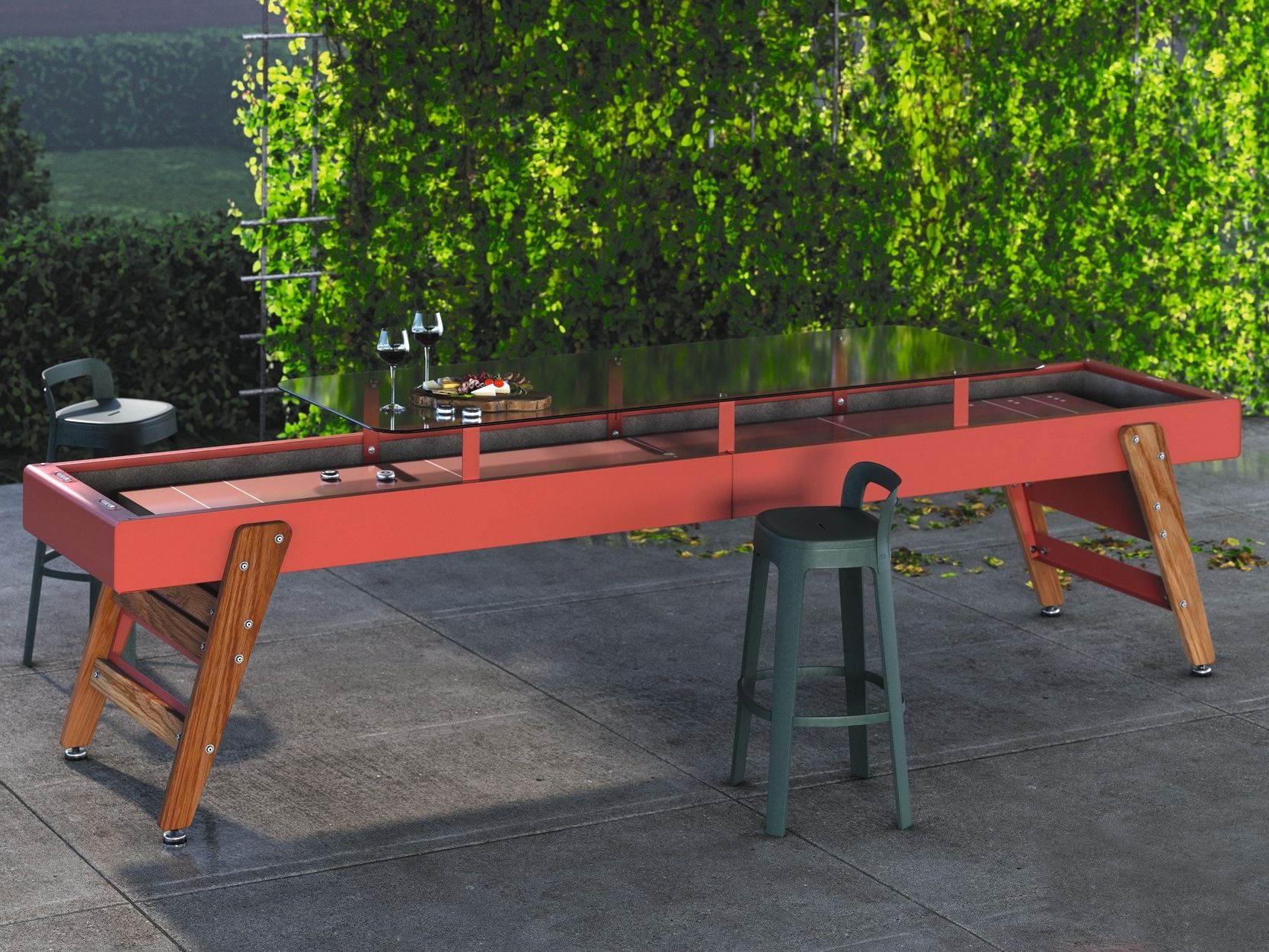 TRACK DINING Game table By RS Barcelona | design Rafael Rodríguez