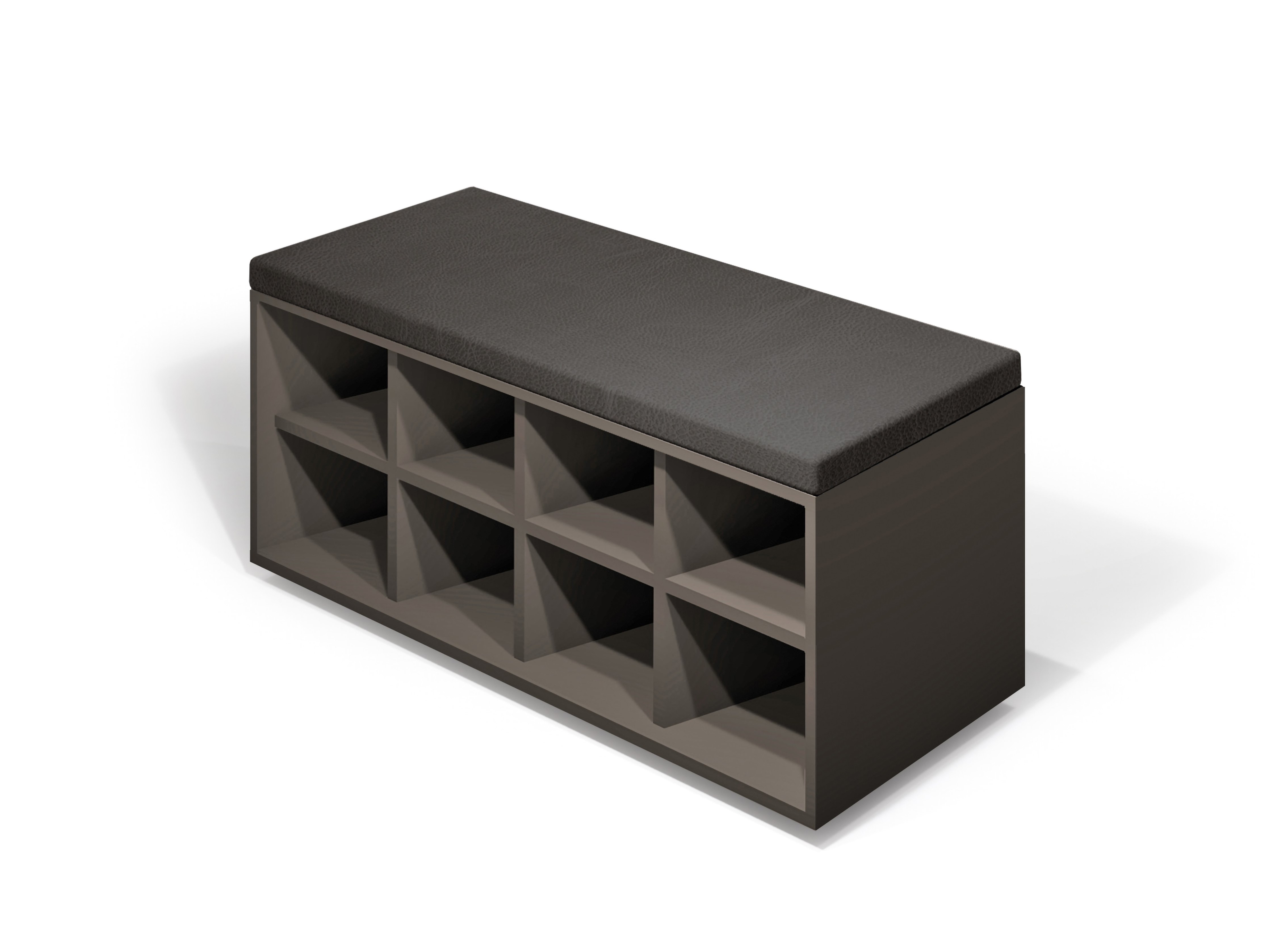 Modular melamine-faced chipboard bench seating TRAFFIC By FIT INTERIORS