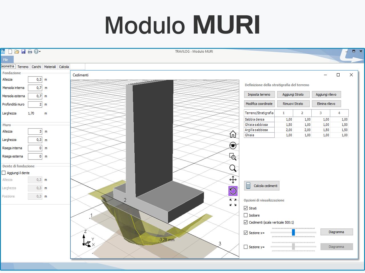 TRAVILOG ELEMENTS - Modulo MURI Loadbearing wall calculation By LOGICAL ...