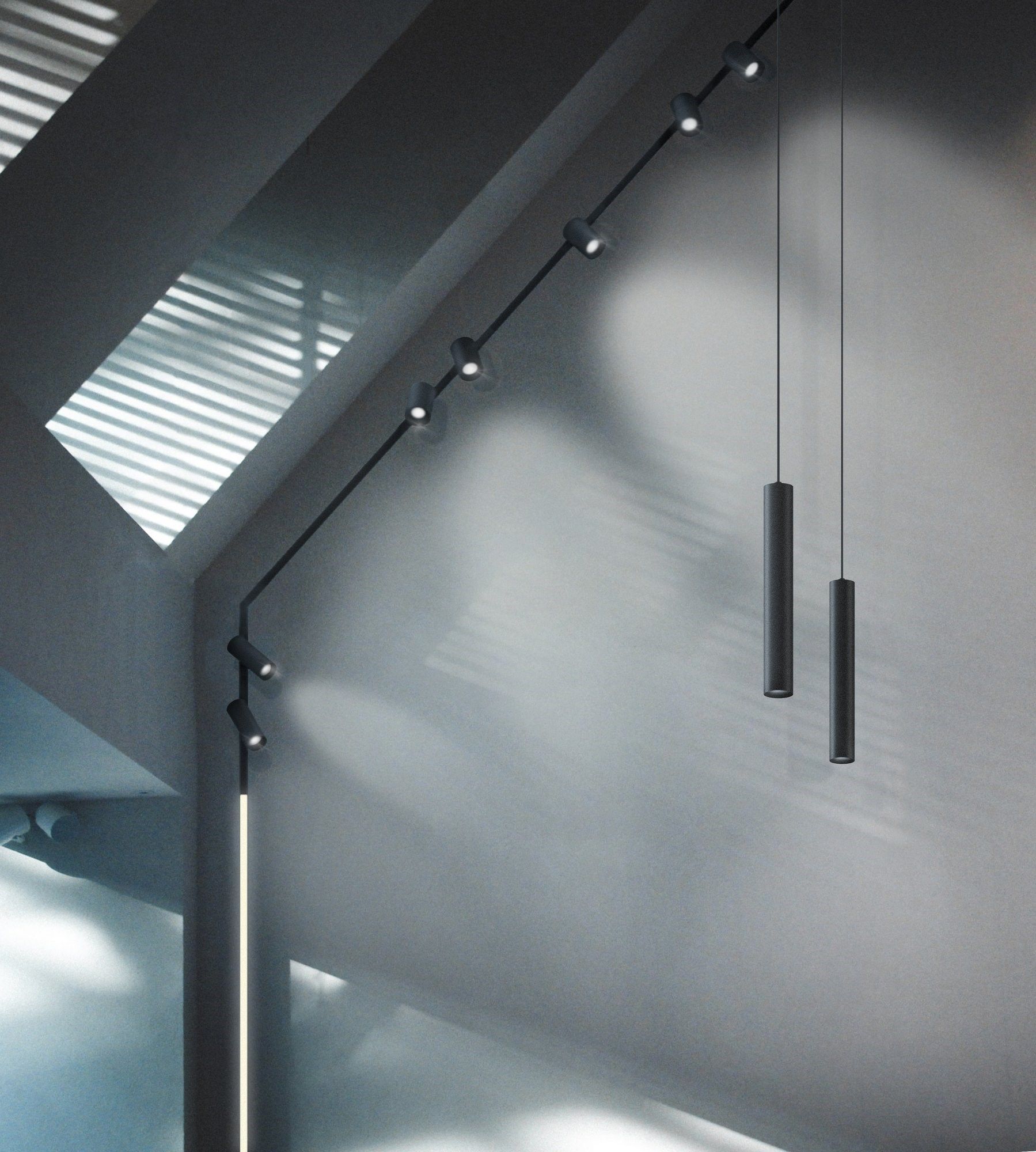 LED Track-Light TRAXX MINI 48V TRACK By Orbit