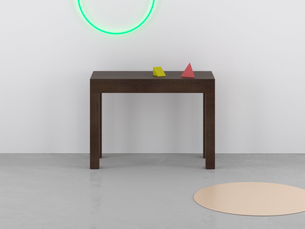 TREADE Extending rectangular wooden console table By Piemy