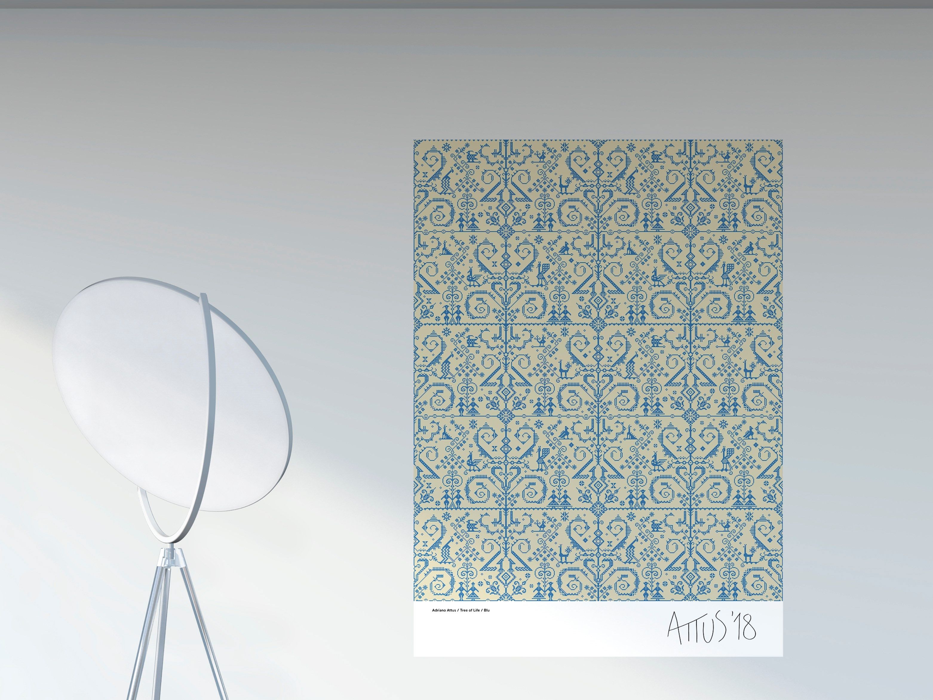 Artwork adesivo riposizionabile in pvc TREE OF LIFE | Poster By ...