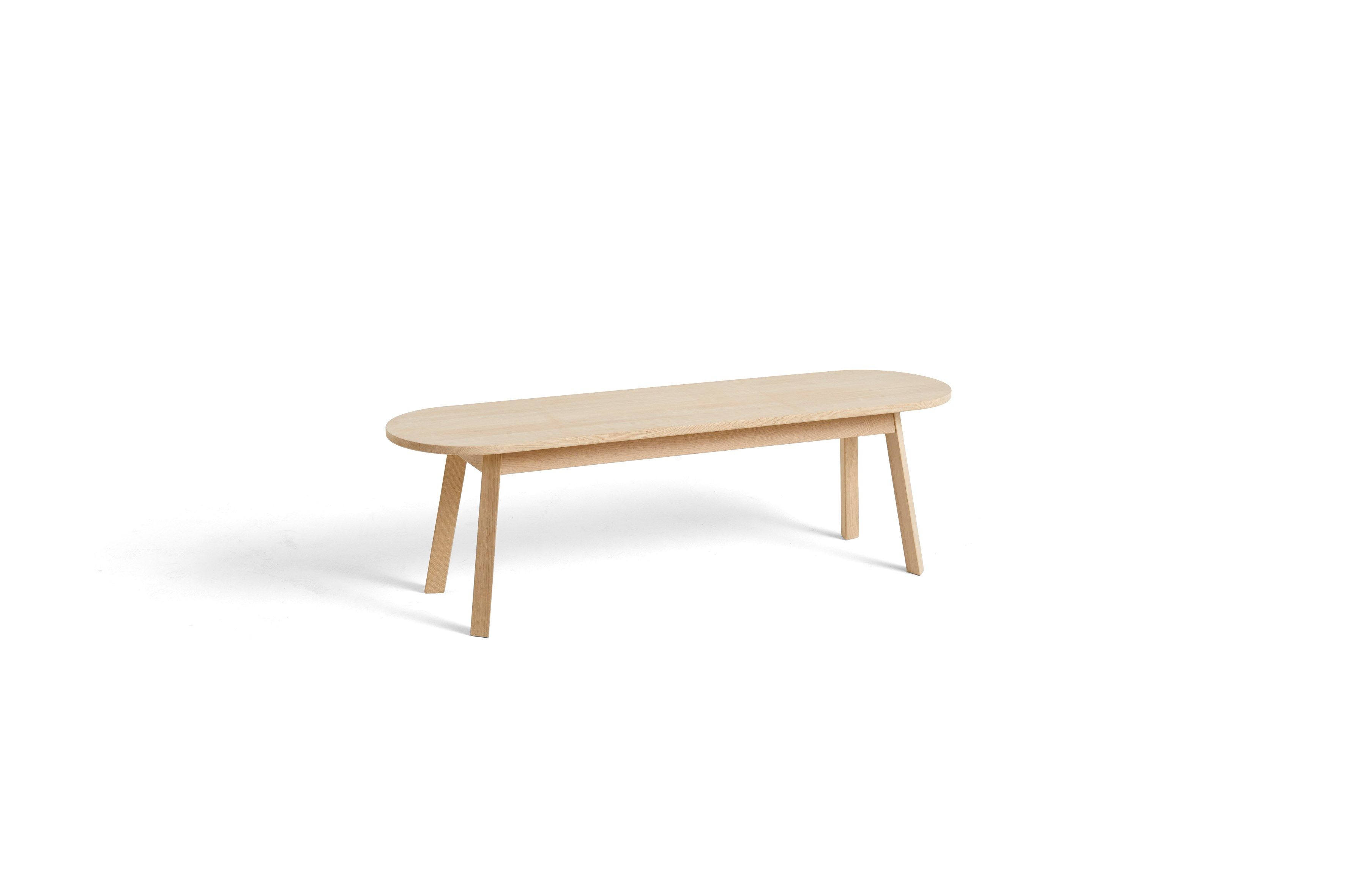 TRIANGLE LEG Oak bench By Hay | design Jones Neville