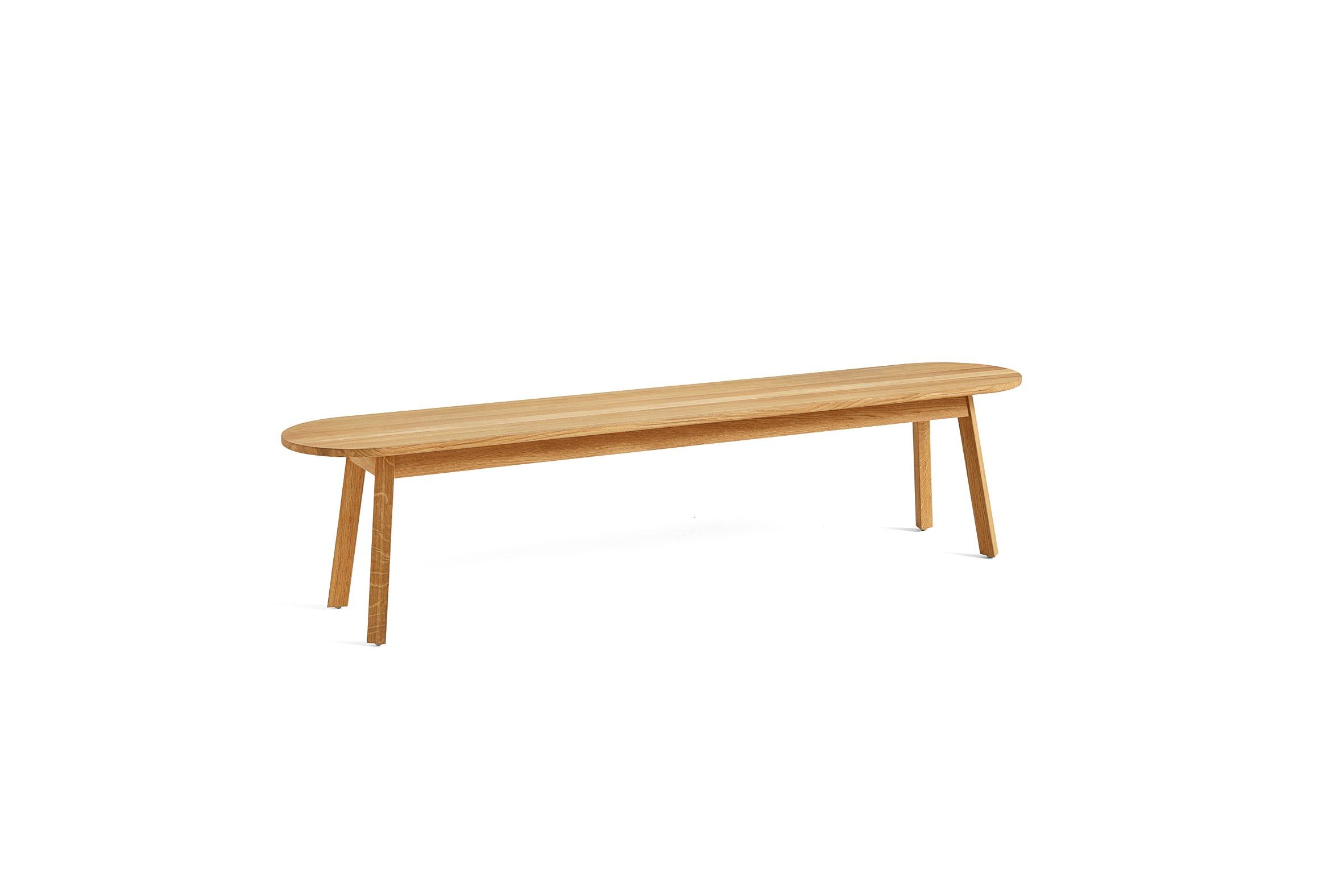 TRIANGLE LEG Oak bench By Hay | design Jones Neville