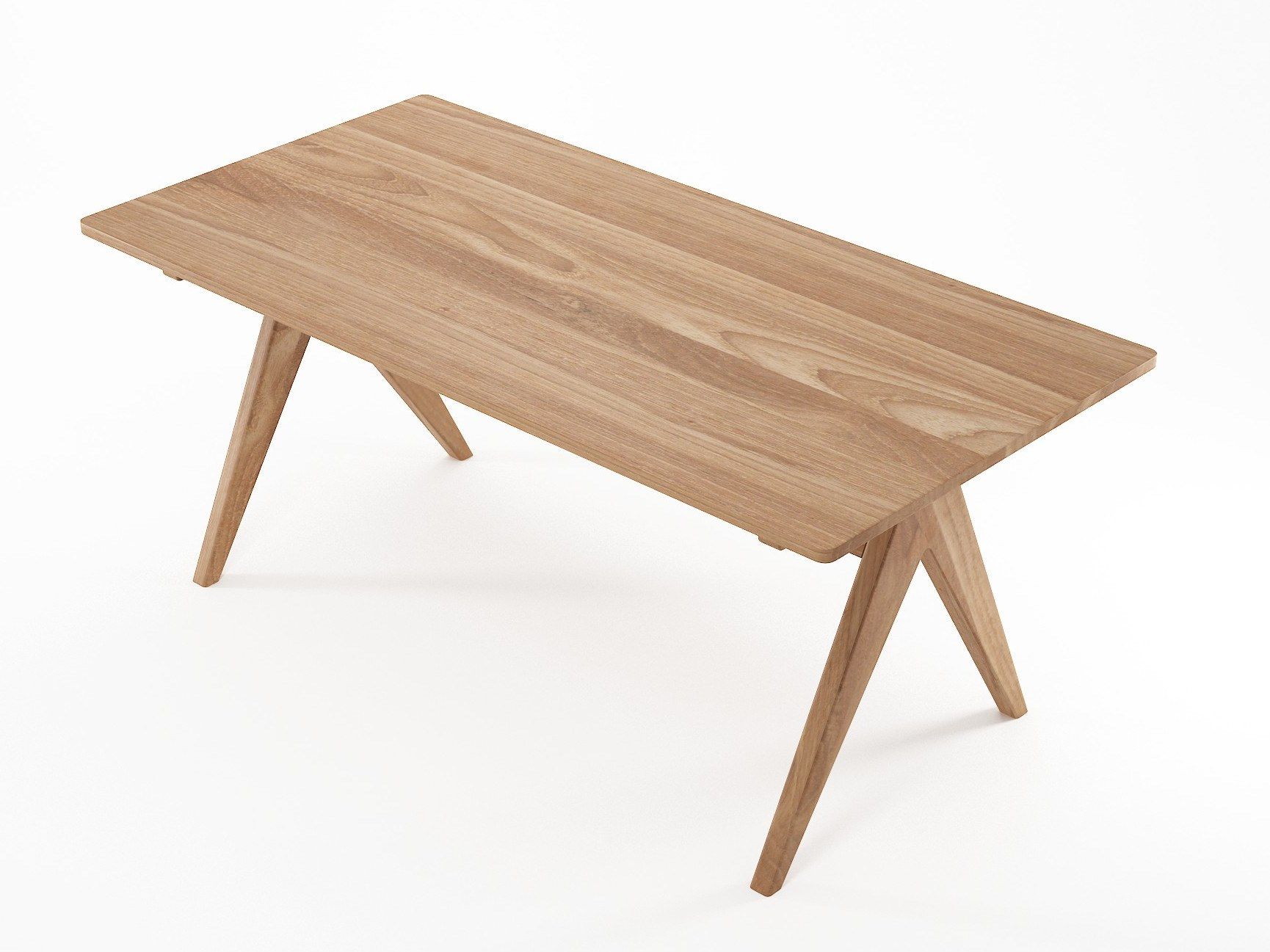 TRIBUTE Rectangular solid wood dining table By KARPENTER | design ...