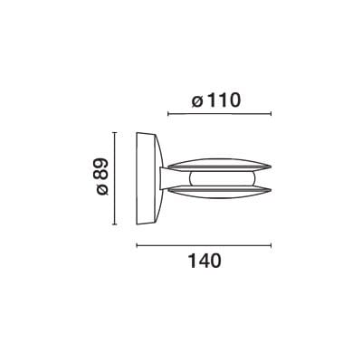 TRICK 360° LED RGB die cast aluminium Outdoor floodlight By iGuzzini ...