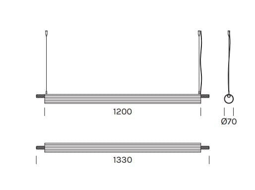 TRISEL Pendant lamp By Olev | design _blank design studio