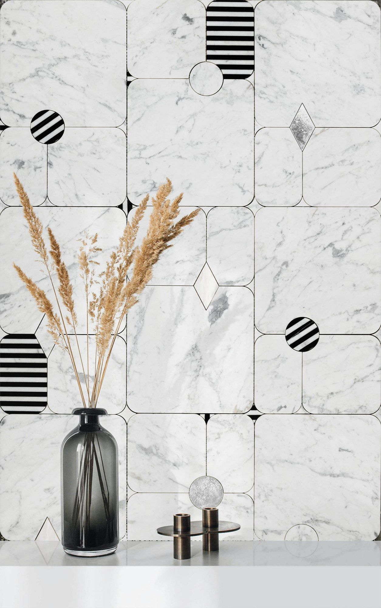 TRÈS CHIC flooring By Lithos Mosaico Italia design Andrea Mighali