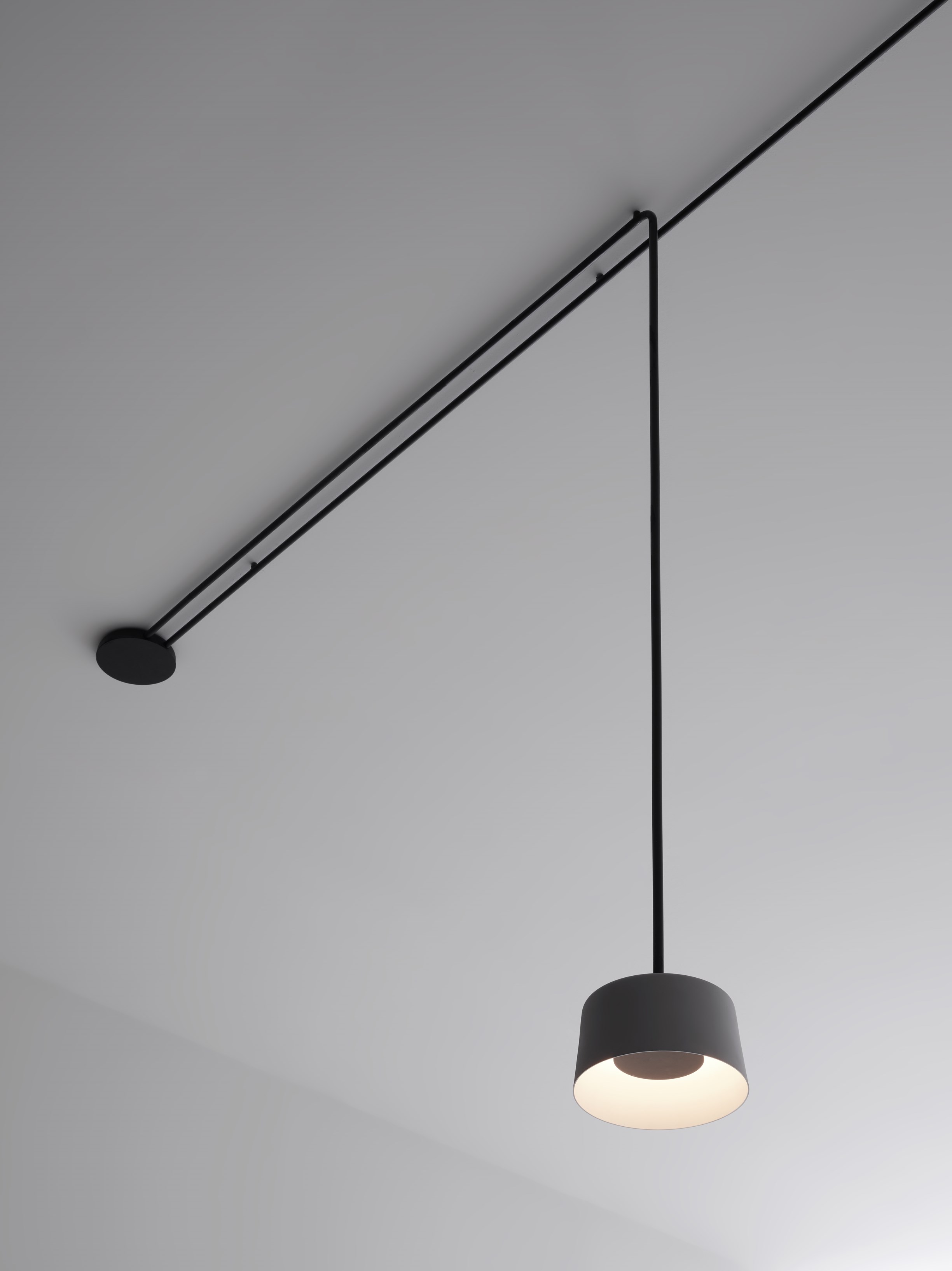 TUBE | Pendant lamp Tube Collection By Vibia design Ichiro Iwasaki