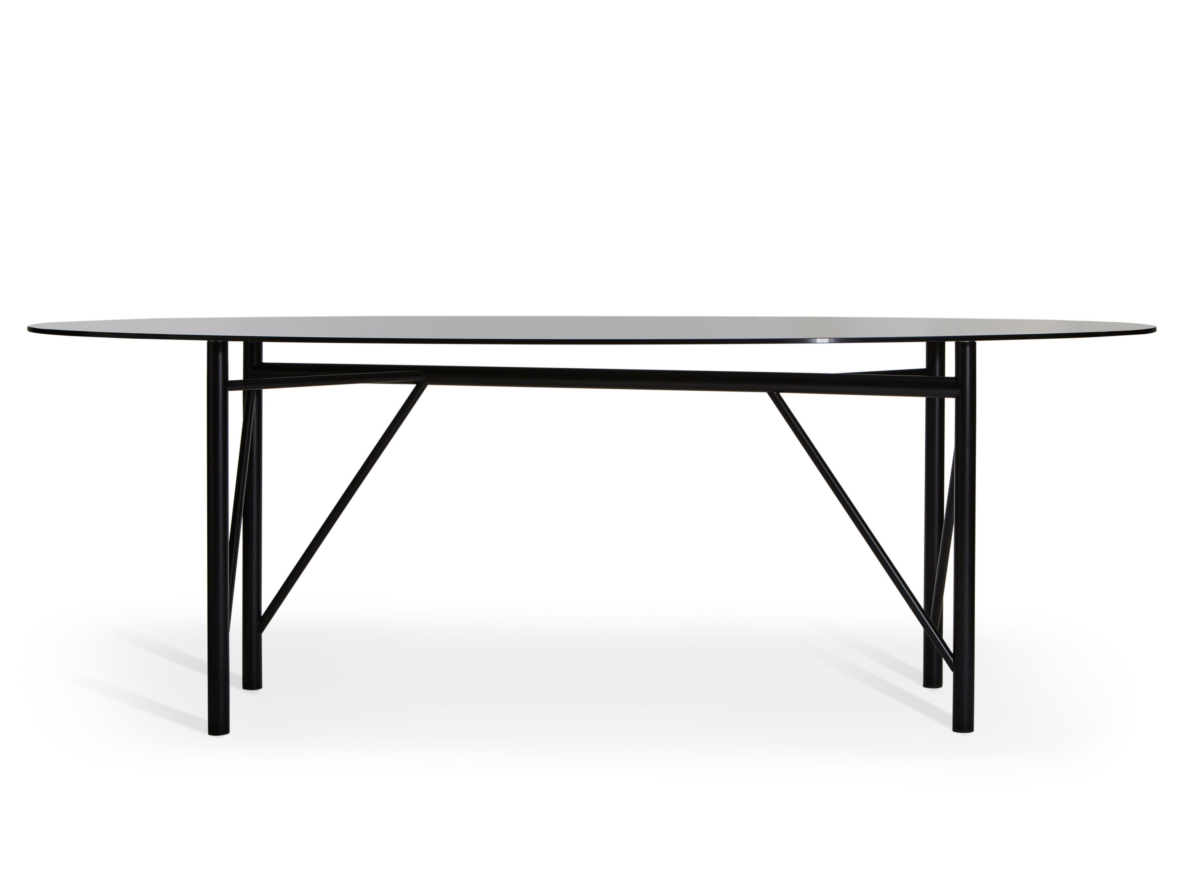 TUBOLAR | Oval table By Mentemano