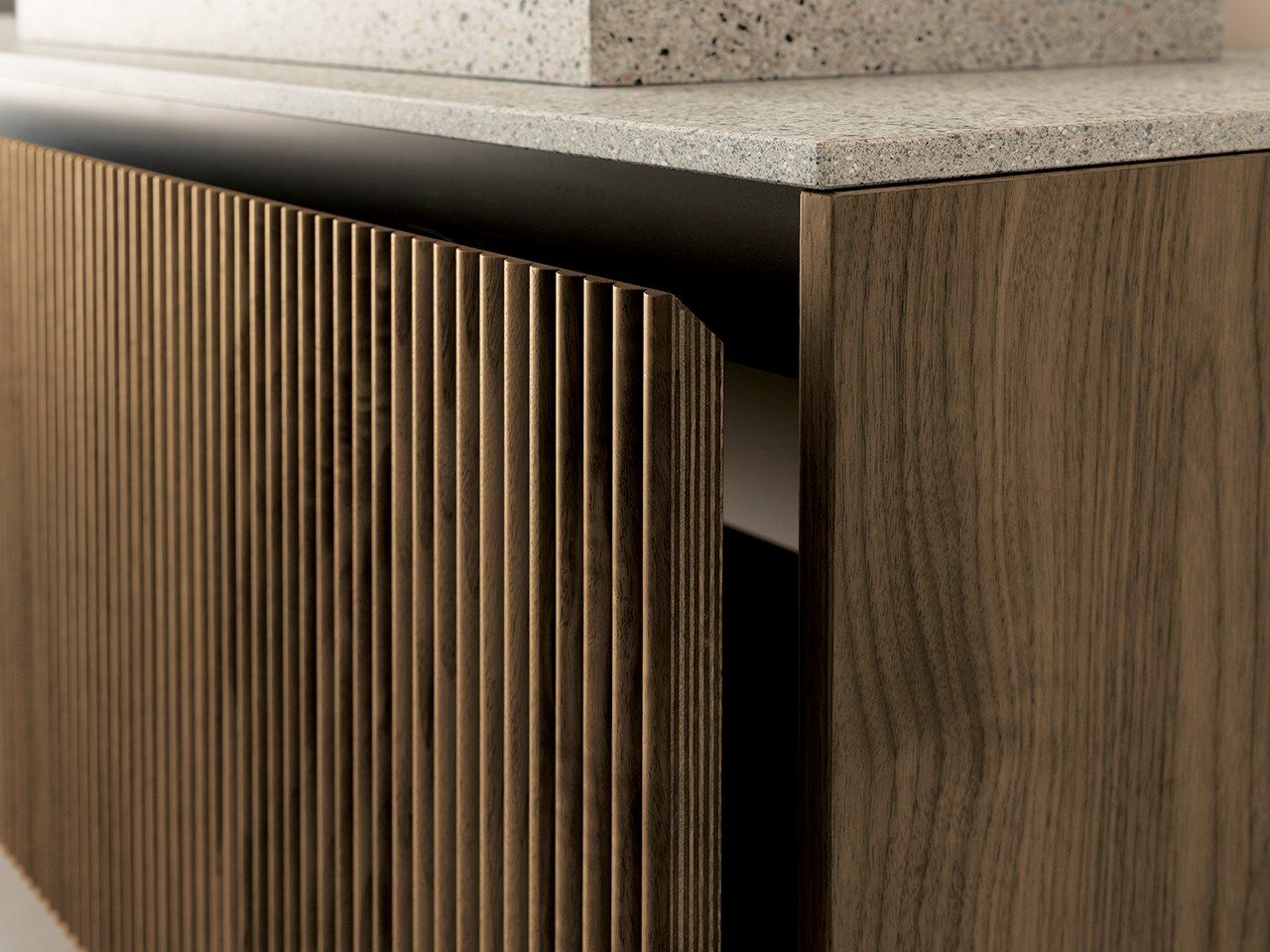 TULLE CANNETTATO 01 Mobile lavabo By Archeda