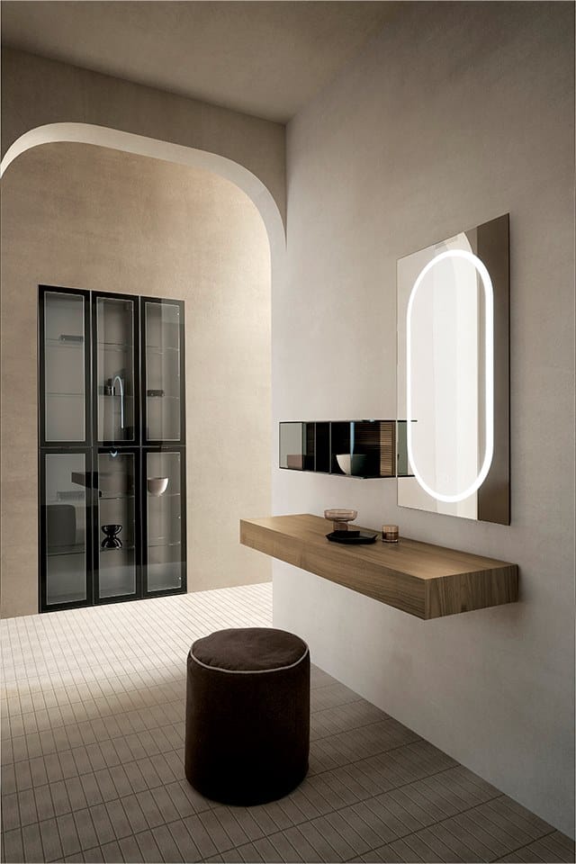 TULLE CANNETTATO 01 Mobile lavabo By Archeda