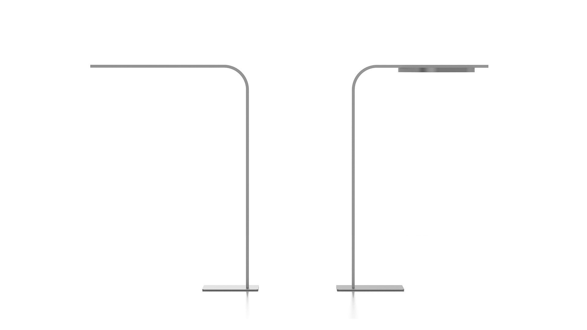 TURN AROUND SQUARE Floor lamp By Artemide | design Carlotta de Bevilacqua