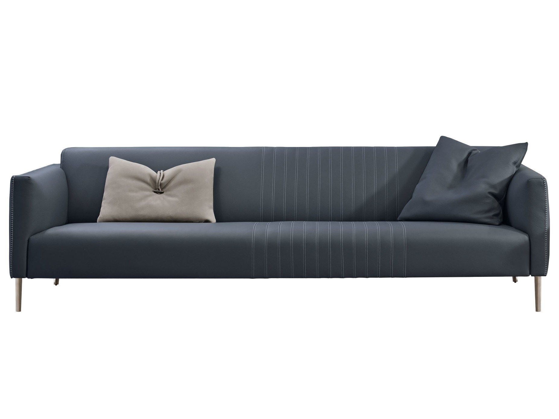 TUXEDO Leather sofa By Gamma Arredamenti