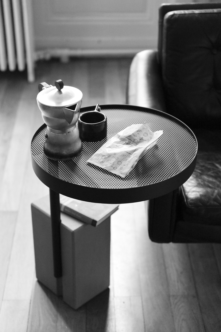 TWIST | Side table Twist Collection By lyon béton design Alexandre Dubreuil