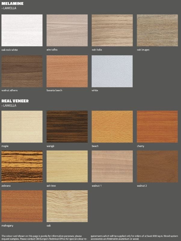 TWISTED LAMELLA 303 ceiling panels By CBI Europe