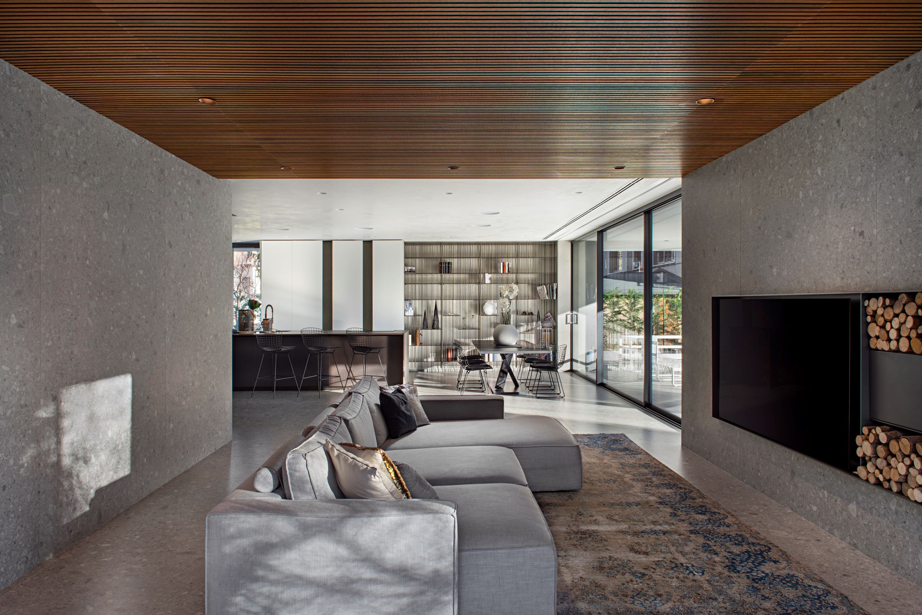 Engineered wood wall tiles TWIX By Déco