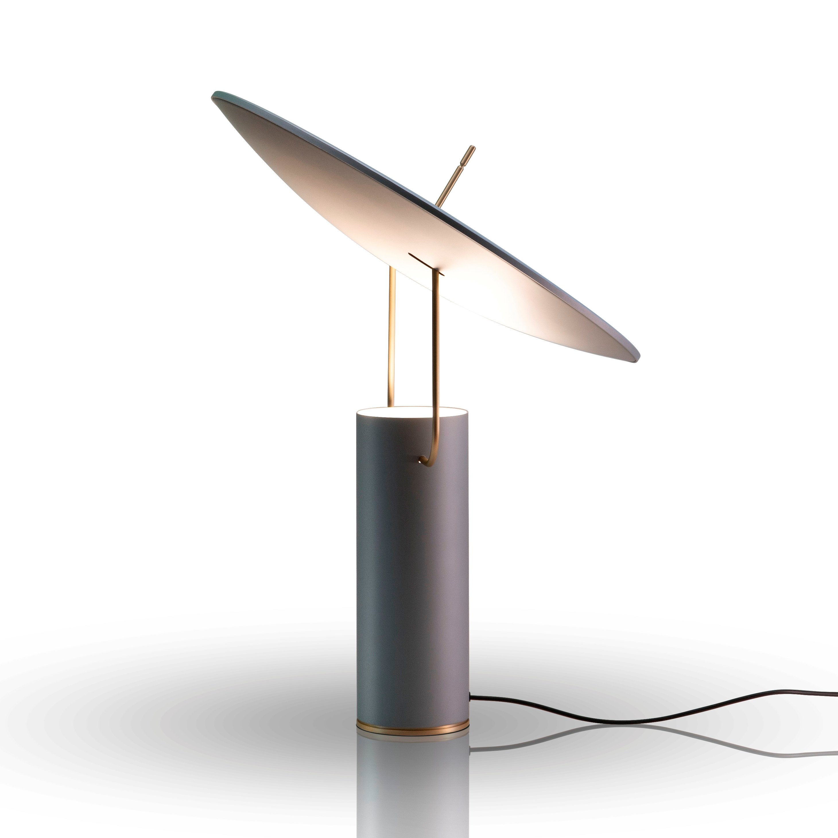 TX1 Grey Table lamp By Martinelli Luce