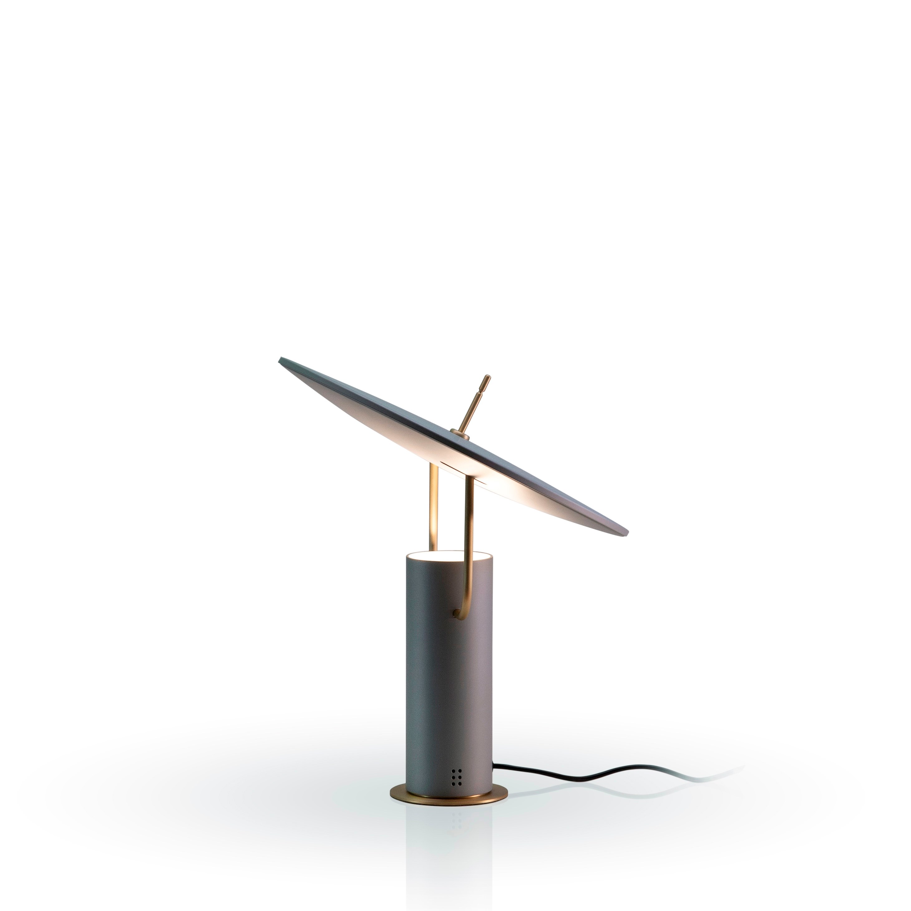 TX1 Grey Table lamp By Martinelli Luce