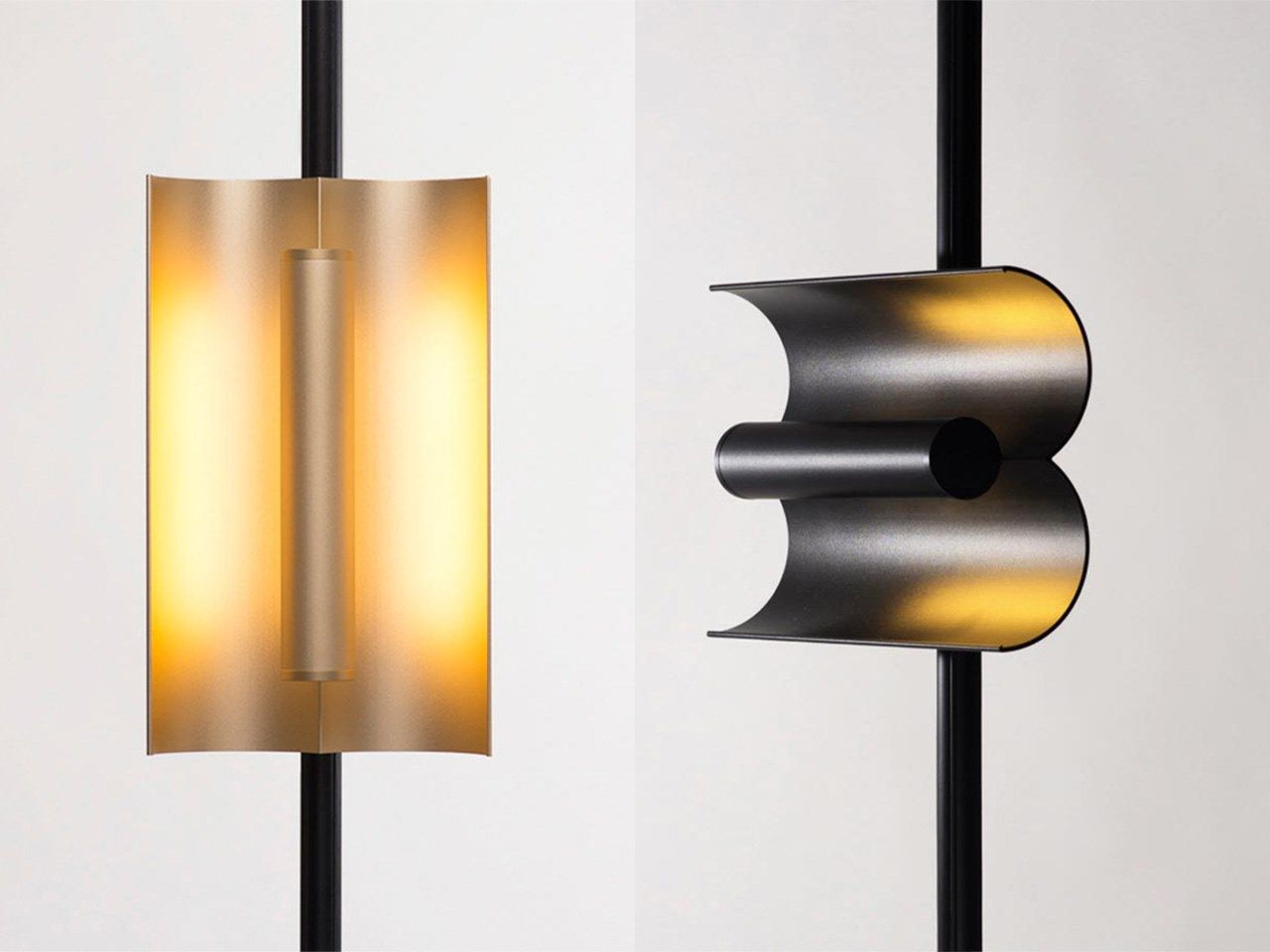 TYPOGRAPHY CILON CHANDELIER LED metal and glass modular chandelier ...