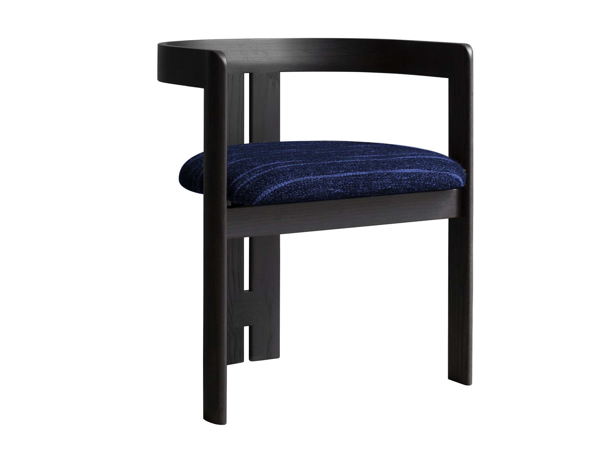 PIGRECO Wooden chair with integrated cushion By Tacchini | design Tobia ...