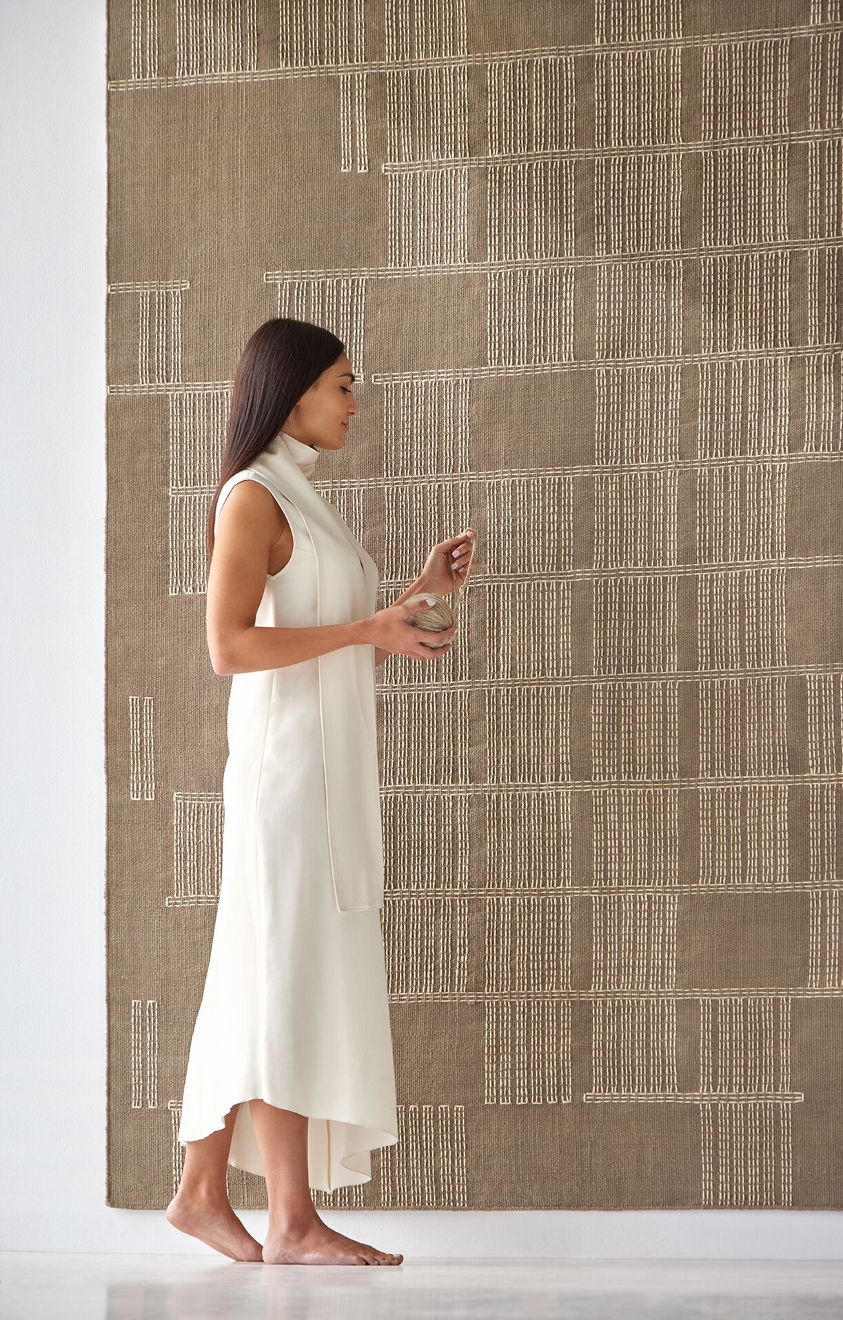 HILO BEIGE Rug By Tacto | design Aranda Aloy Enblanc
