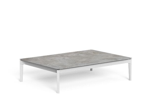 LEAF Rectangular garden side table By Talenti | design Marco Acerbis