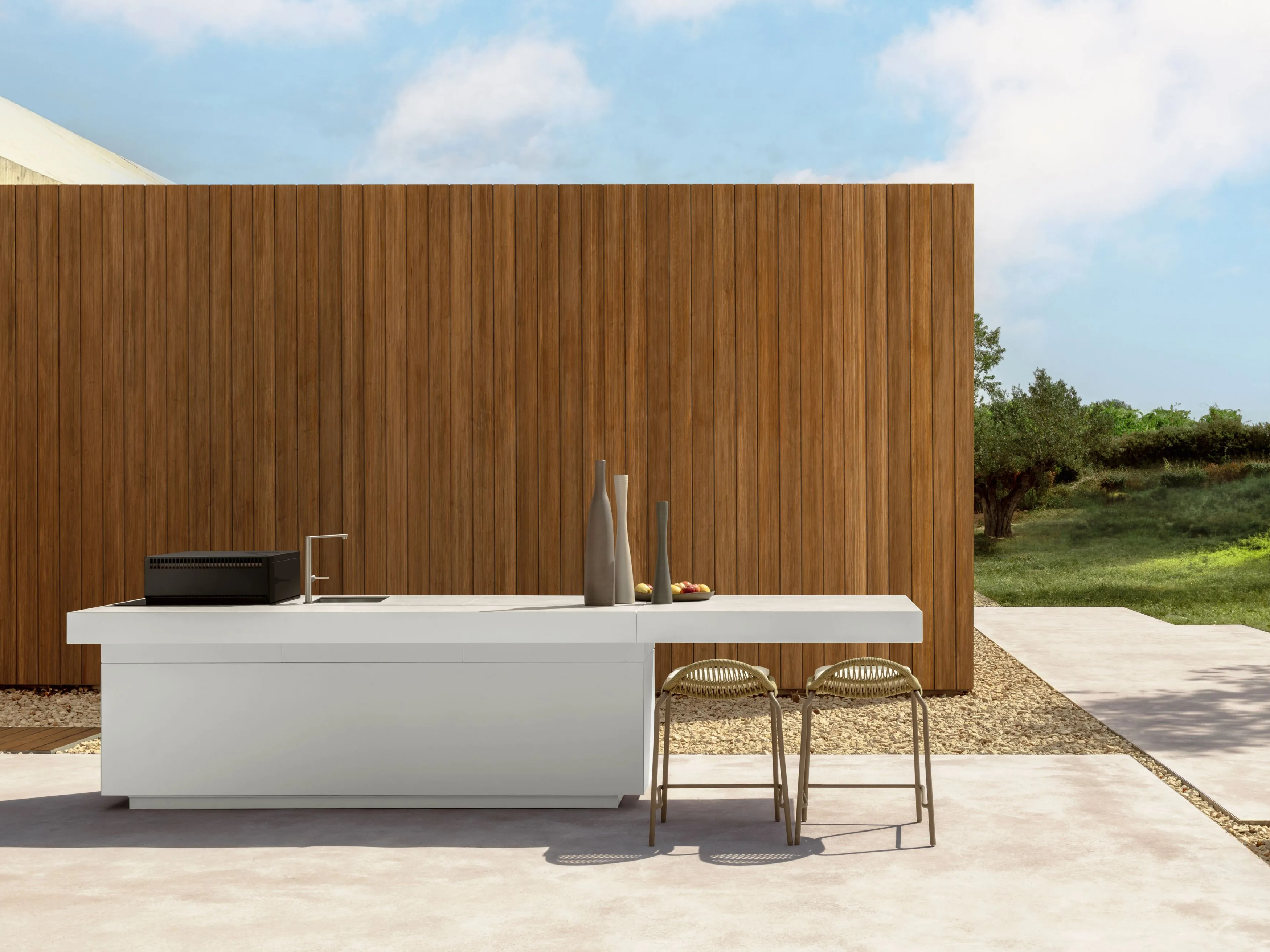 TIKAL Outdoor kitchen By Talenti | design Nicola De Pellegrini