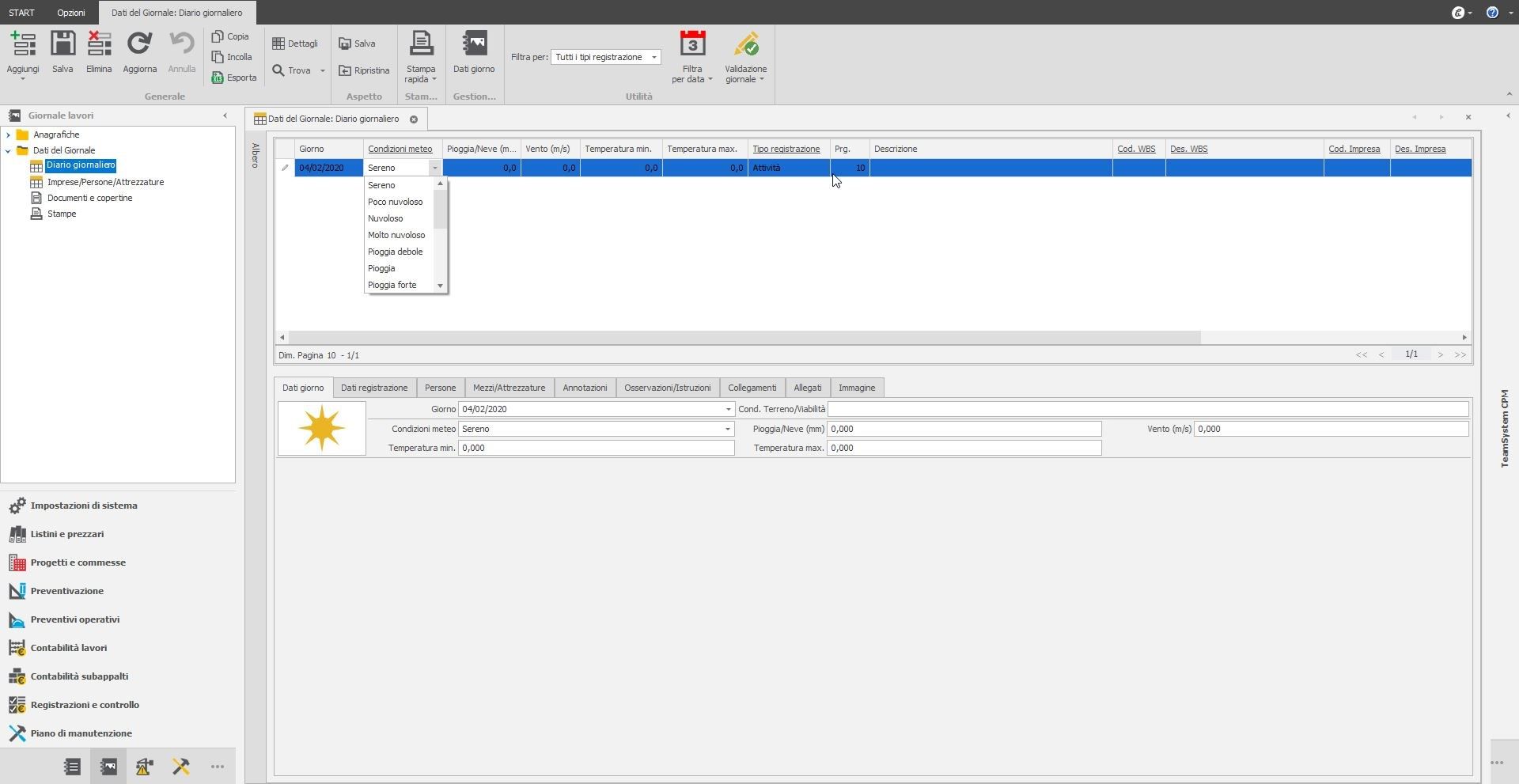 Gestione commessa edile CPM – Construction Project Management By TeamSystem