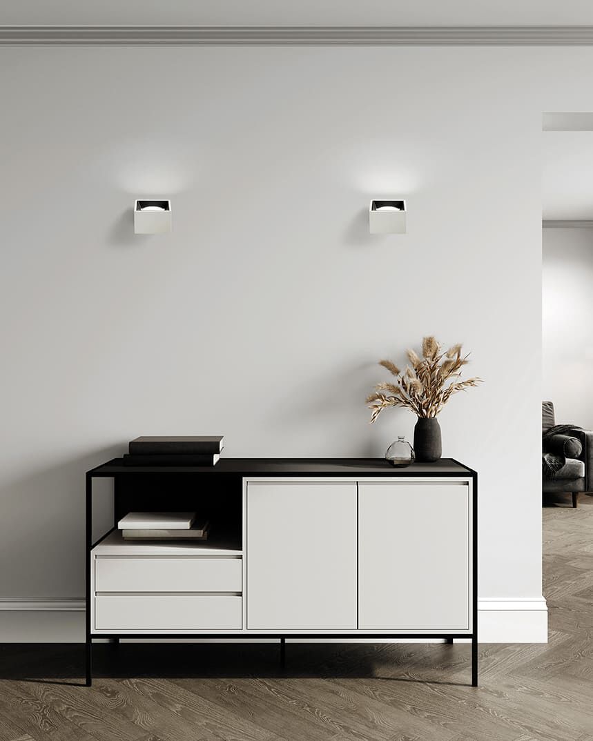 NASSO QUADRATA Wall lamp By Tecnico
